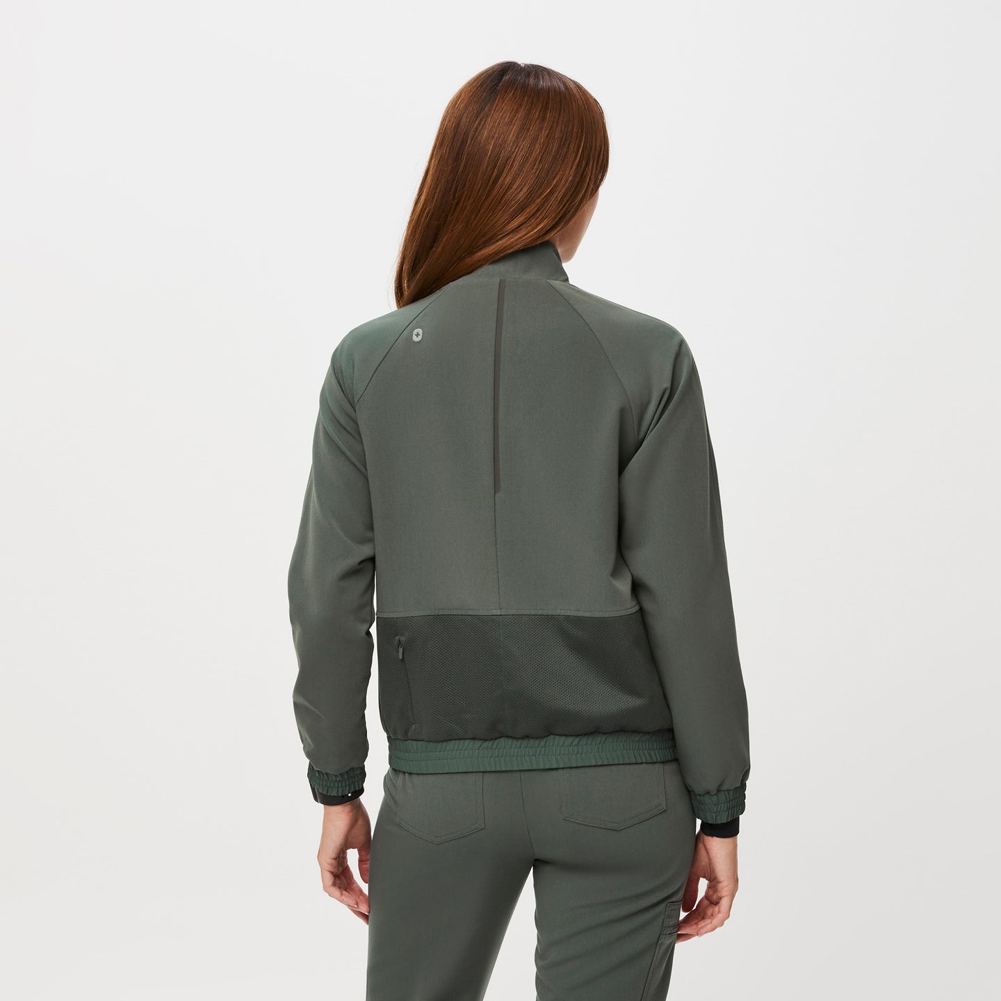 Women’s Sydney Scrub Jacket - Moss · FIGS