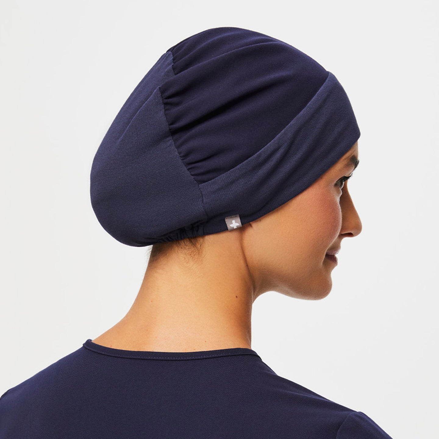 Modern Expandable Scrub Cap - Navy · FIGS