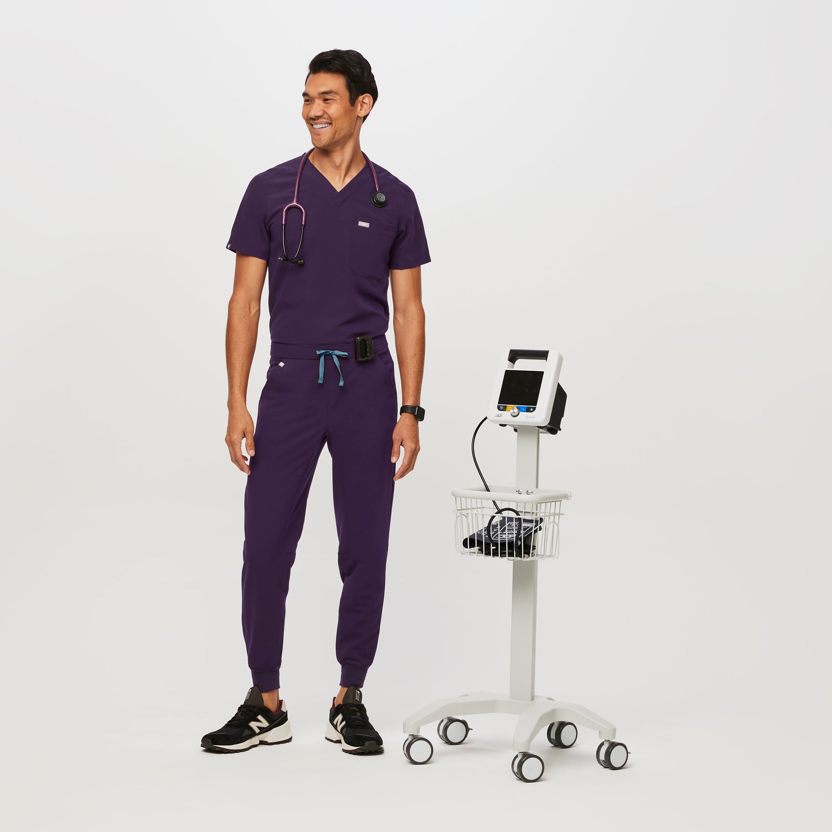 Men's Purple Jam Scrubs · FIGS