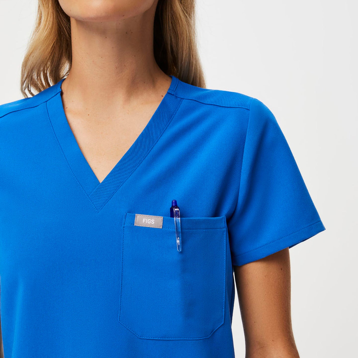 Casaca de uniforme médico con un bolsillo Catarina™ para mujer - Azul ...