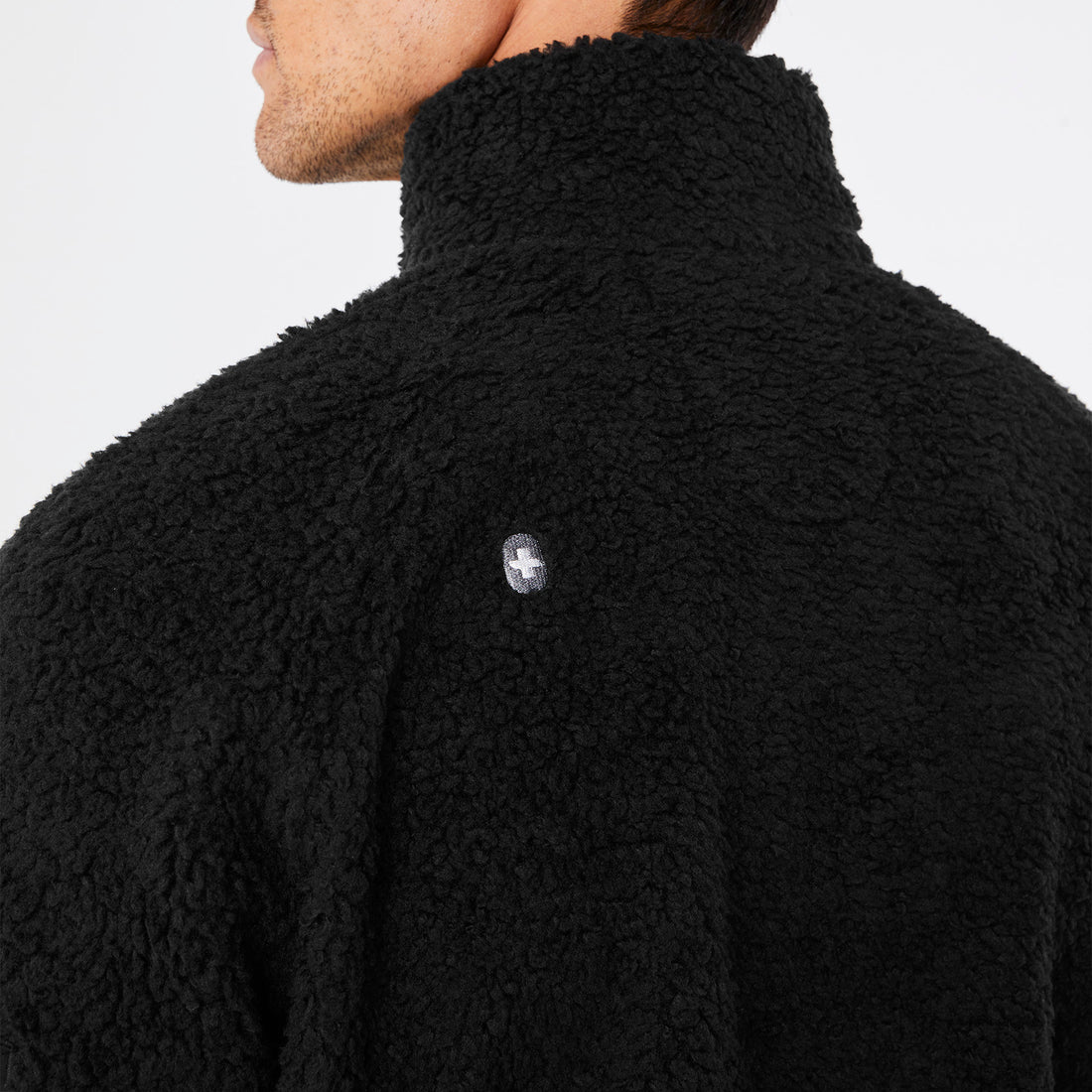 Men’s On-Shift High Pile Bomber Jacket™ - Black · FIGS