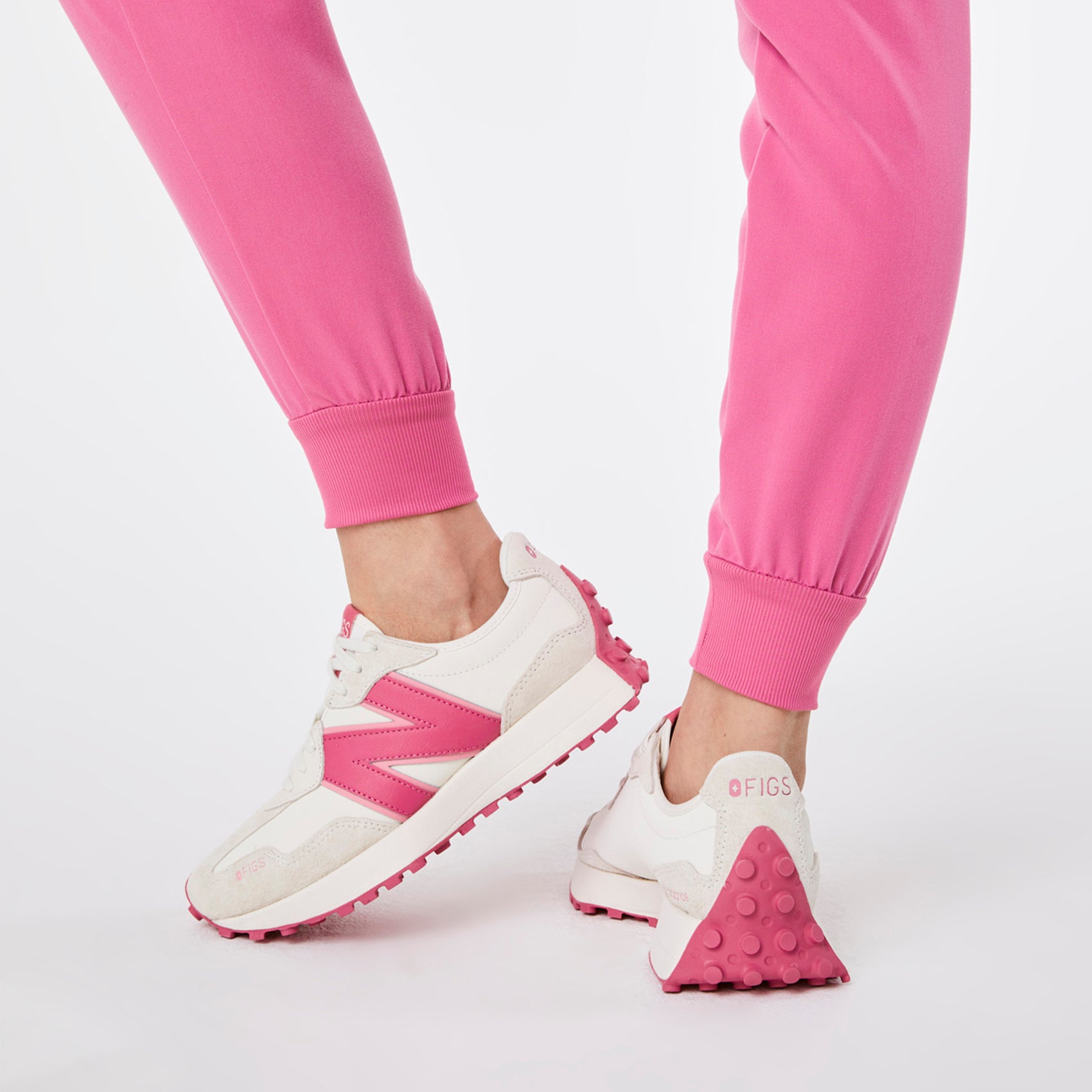 FIGS | New Balance 327 - F*ing Pink