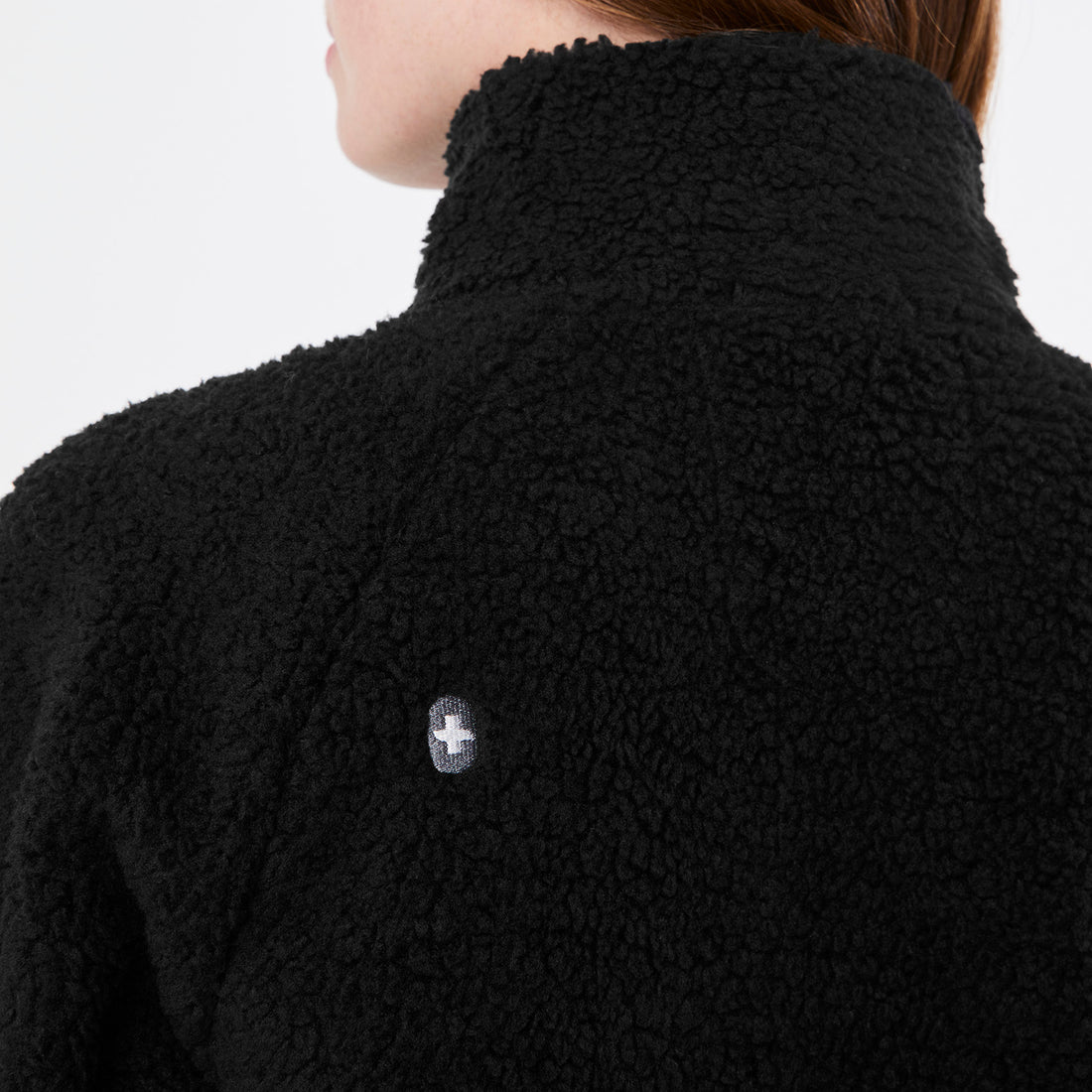 Women’s On-Shift High Pile Zip Jacket™ - Black · FIGS