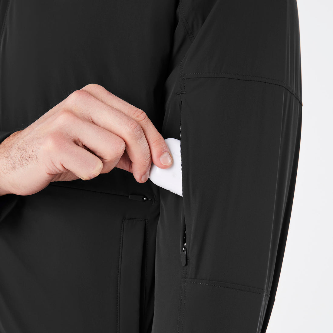 Men’s On-Shift Float Bomber Jacket™ - Black · FIGS