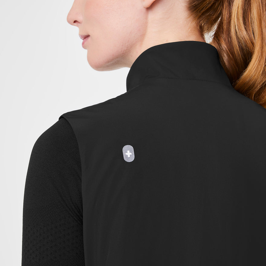 Women’s On-Shift Float Bomber Vest™ - Black · FIGS