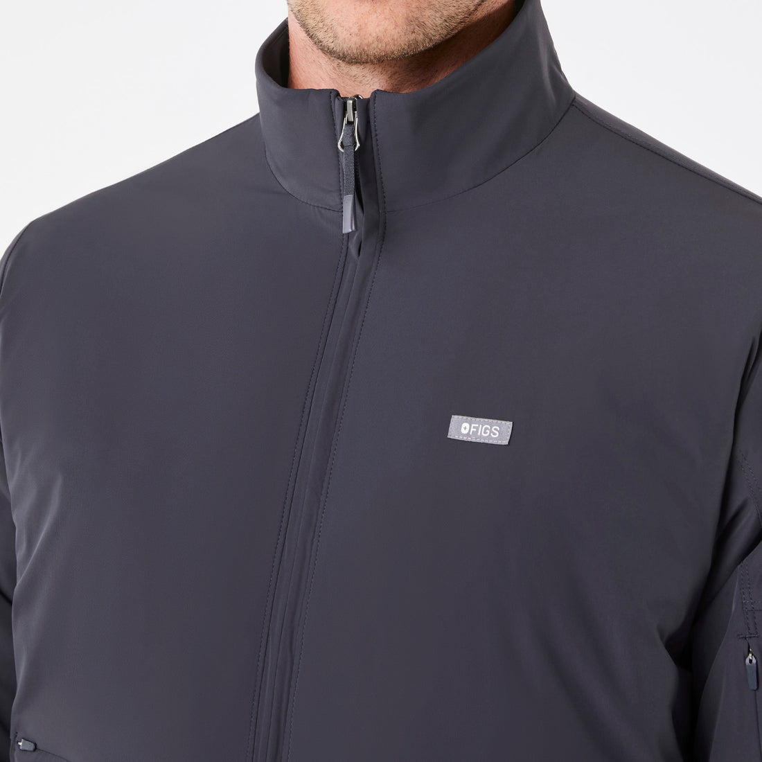Men’s On-Shift Float Bomber Jacket™ - Charcoal · FIGS