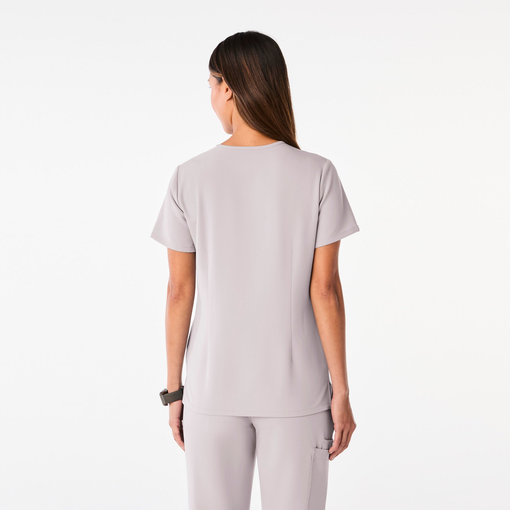 Women's Casma Three-Pocket Scrub Top™ - Slate · FIGS