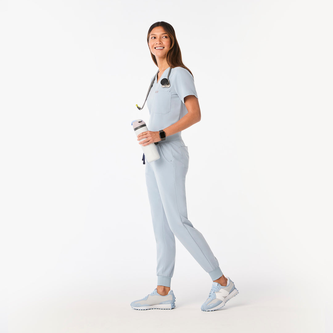 FIGS | New Balance 327 - Dusty Blue