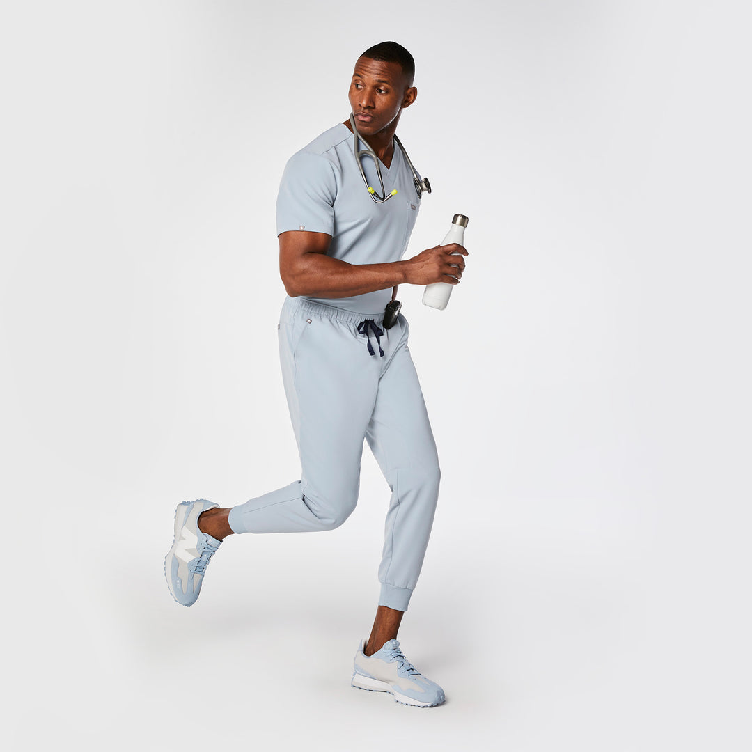 FIGS | New Balance 327 - Dusty Blue