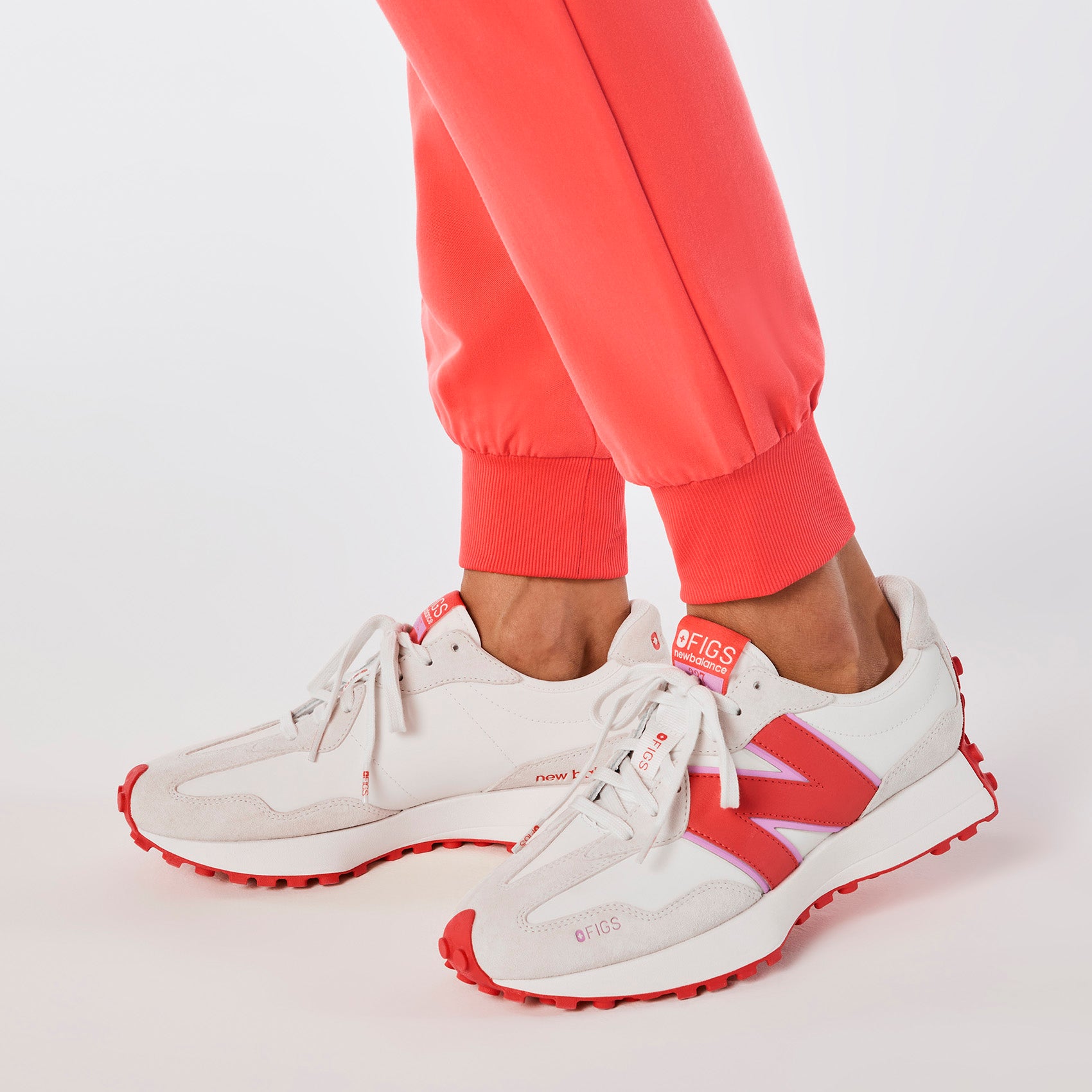 FIGS | New Balance 327 - Cream/Fireside