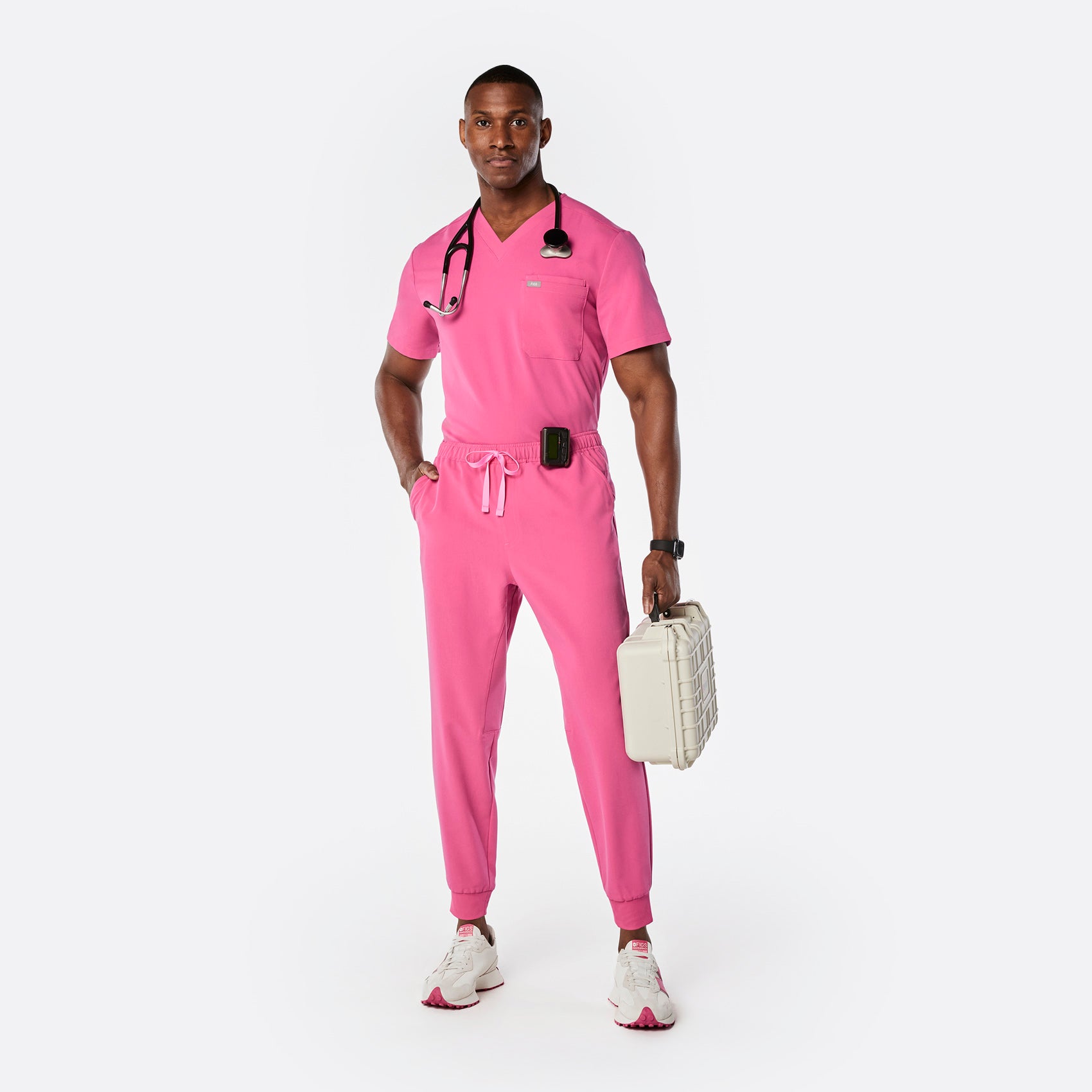 FIGS | New Balance 327 - F*ing Pink