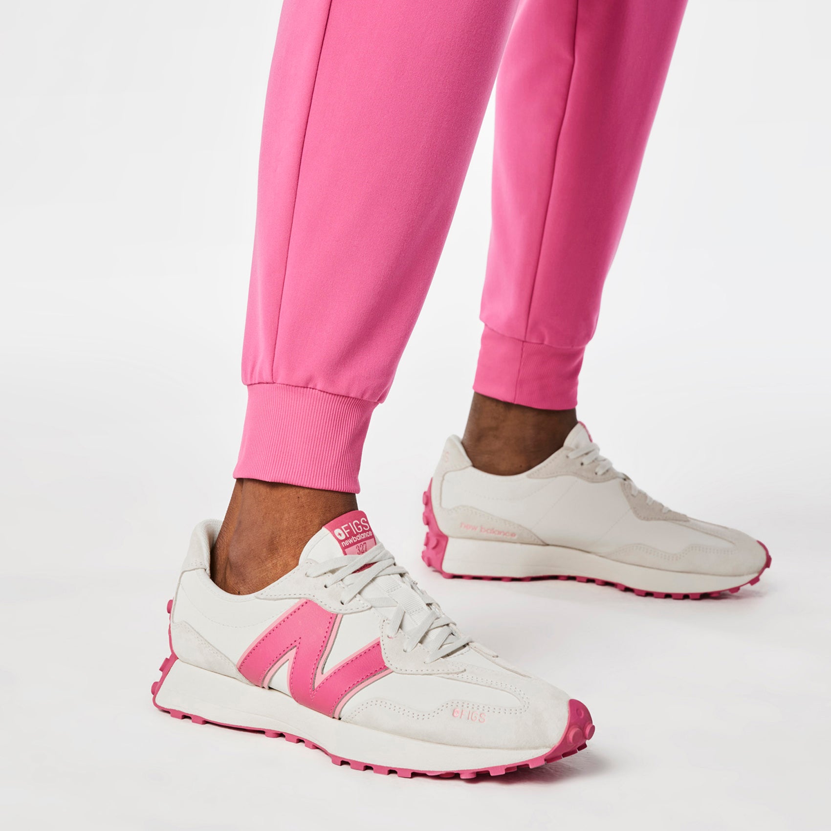 FIGS | New Balance 327 - F*ing Pink