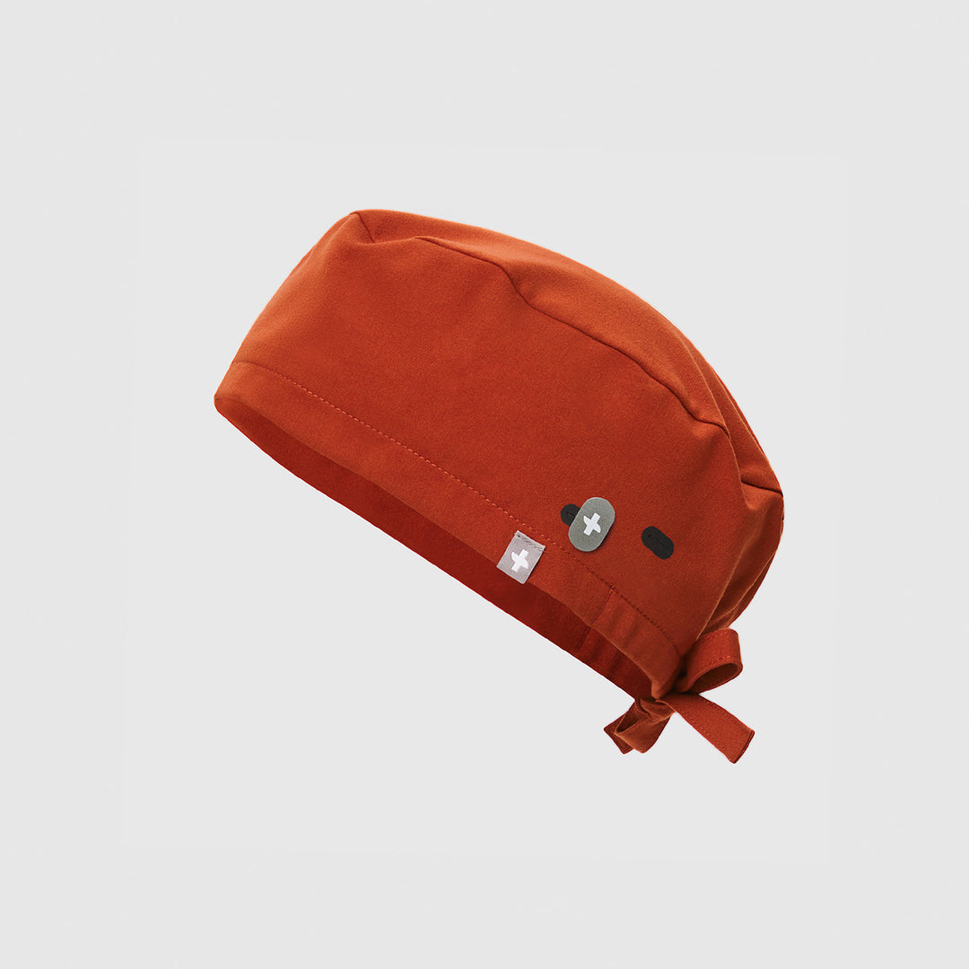 Modern Classic Scrub Cap with Buttonholes - Auburn · FIGS