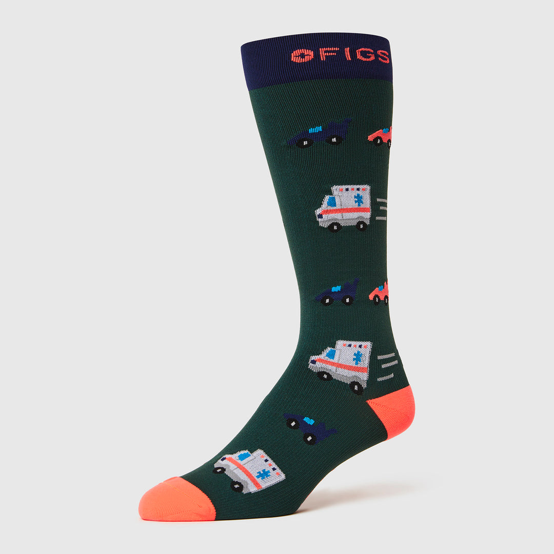 Men's Solid Compressions Socks · FIGS