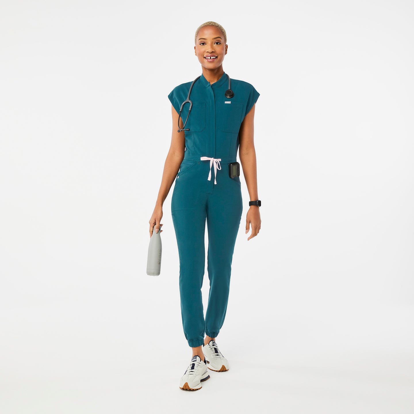 Women's Caribbean Blue Scrubs · FIGS