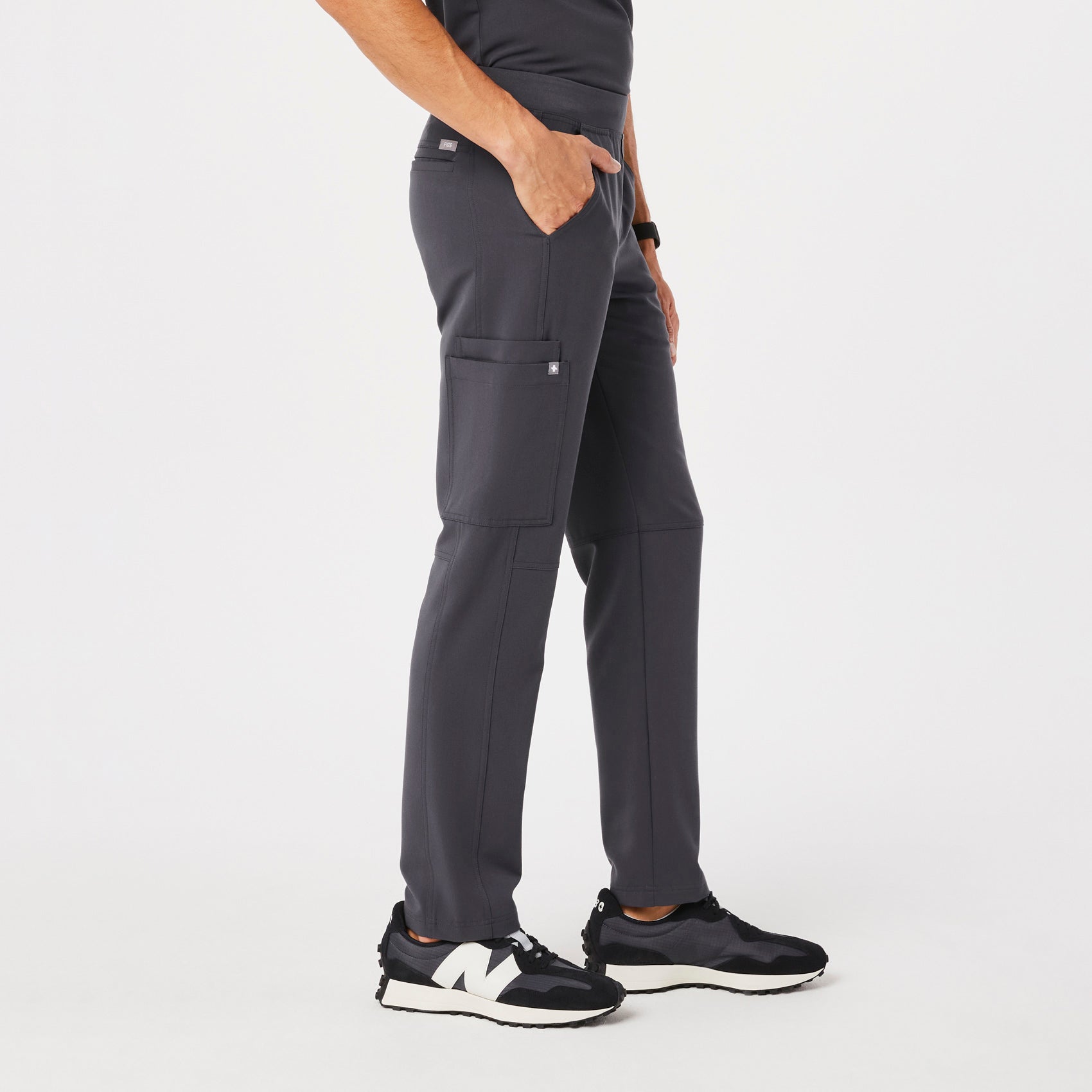Men's Axim Cargo Scrub Pants™ - Charcoal · FIGS