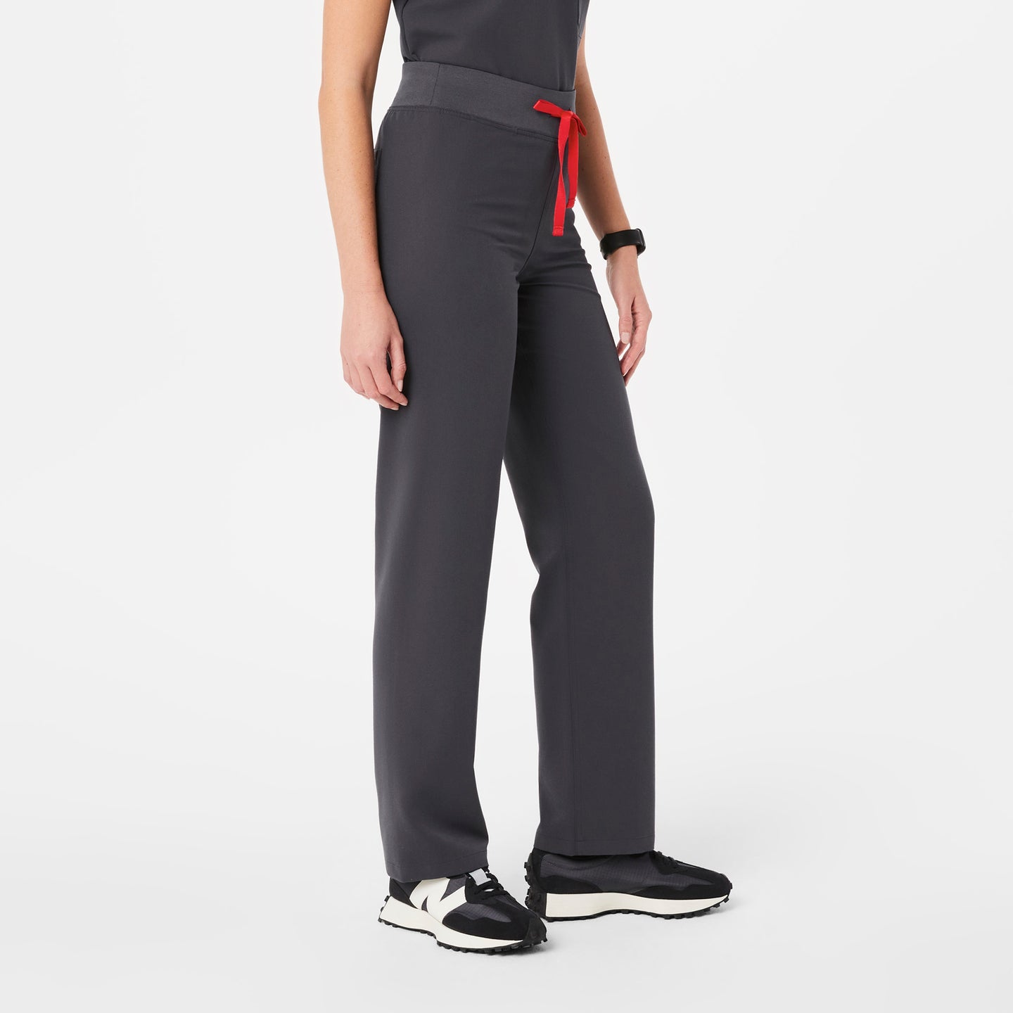 Women’s High Waisted Livingston Scrub Pants™ - Charcoal · FIGS