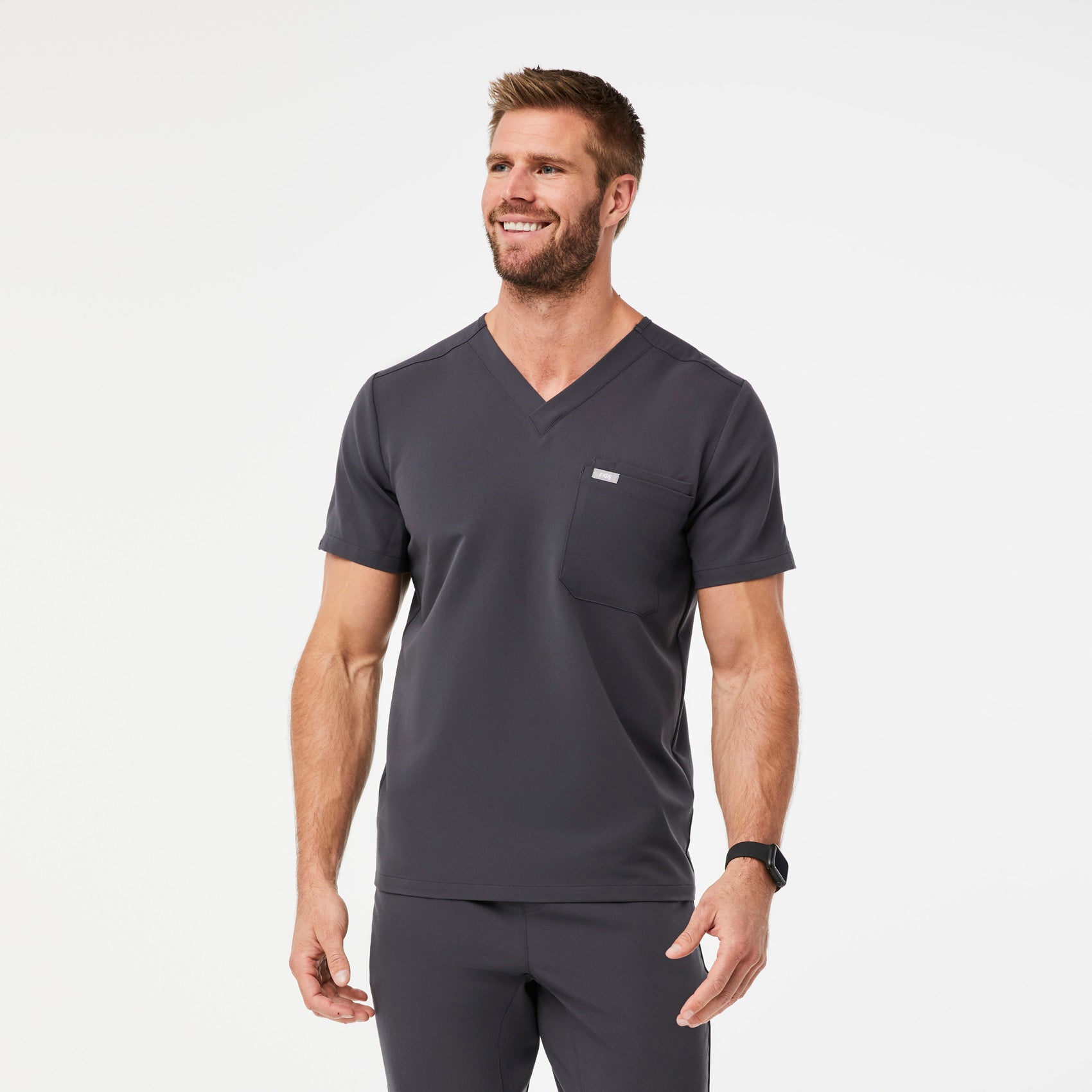 Men's Charcoal Scrubs · FIGS