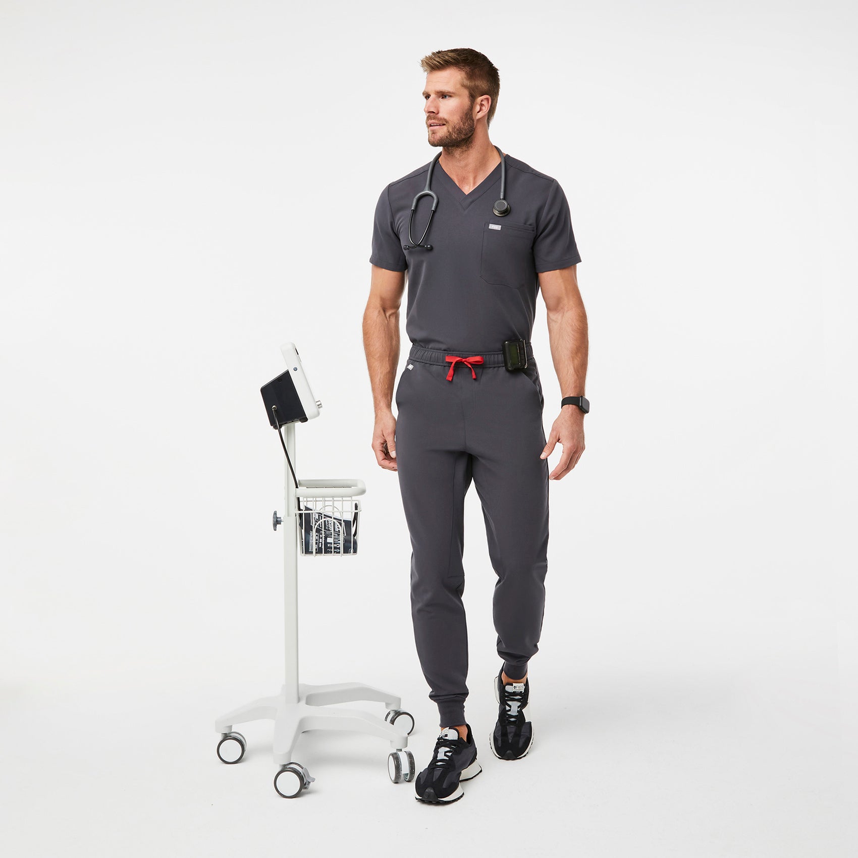 Men's Tansen Jogger Scrub Pants - Charcoal · FIGS