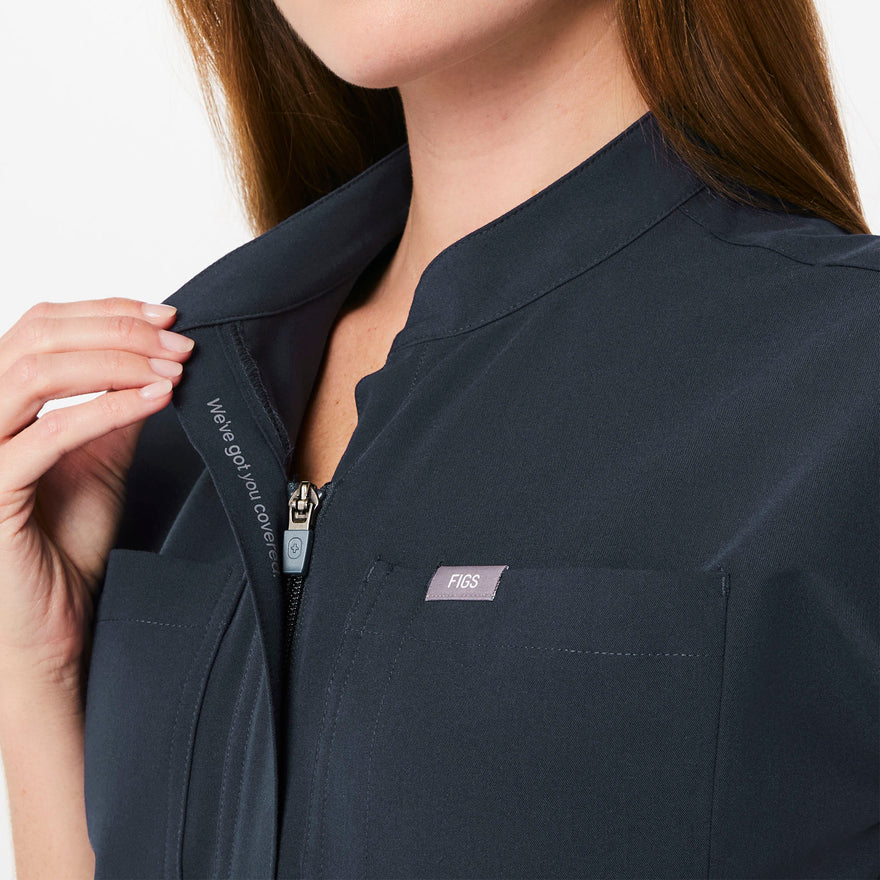 Women’s Rafaela Cargo ScrubJumpsuit™ - Dark Harbor · FIGS