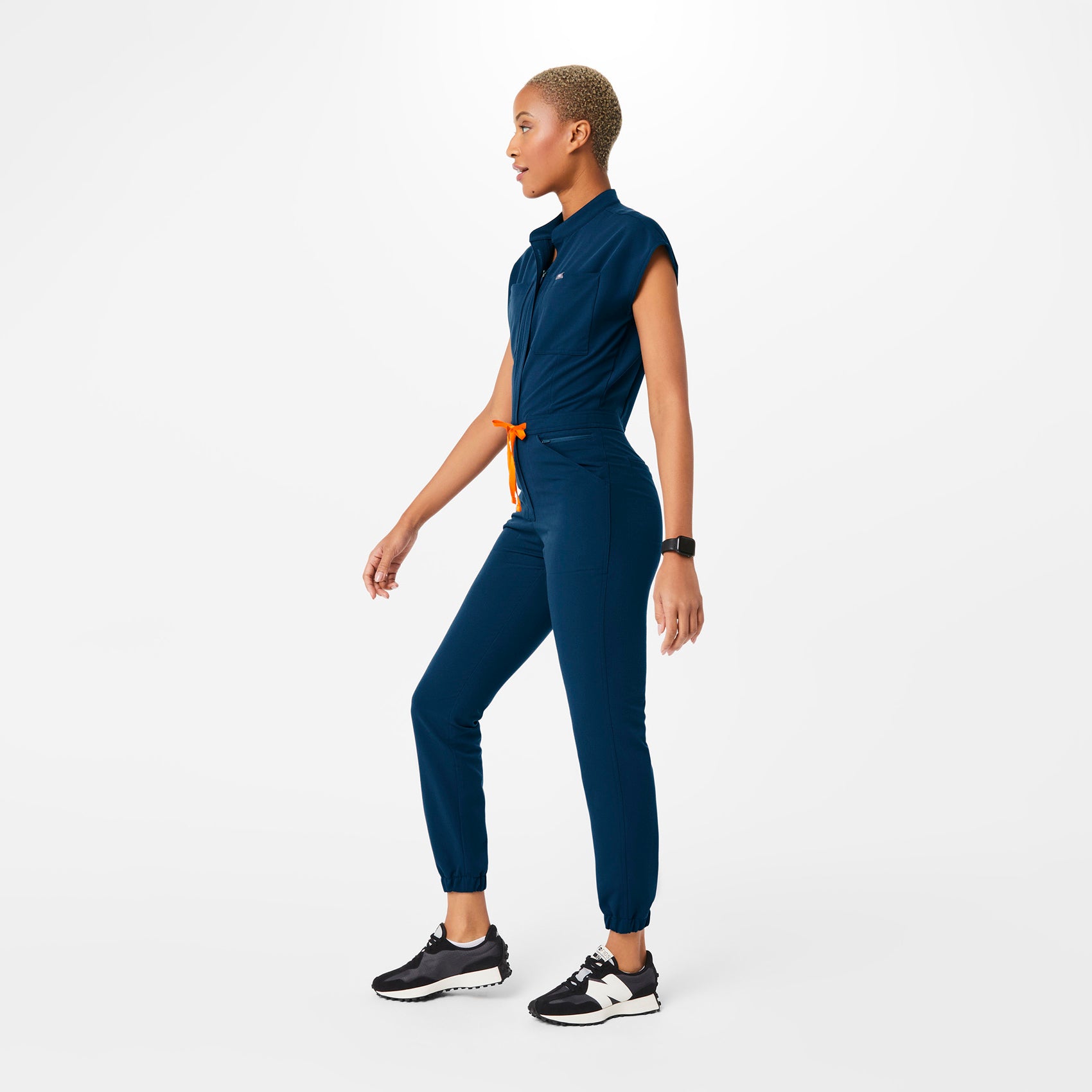 Women’s Rafaela Cargo ScrubJumpsuit™ - Deep Reef · FIGS