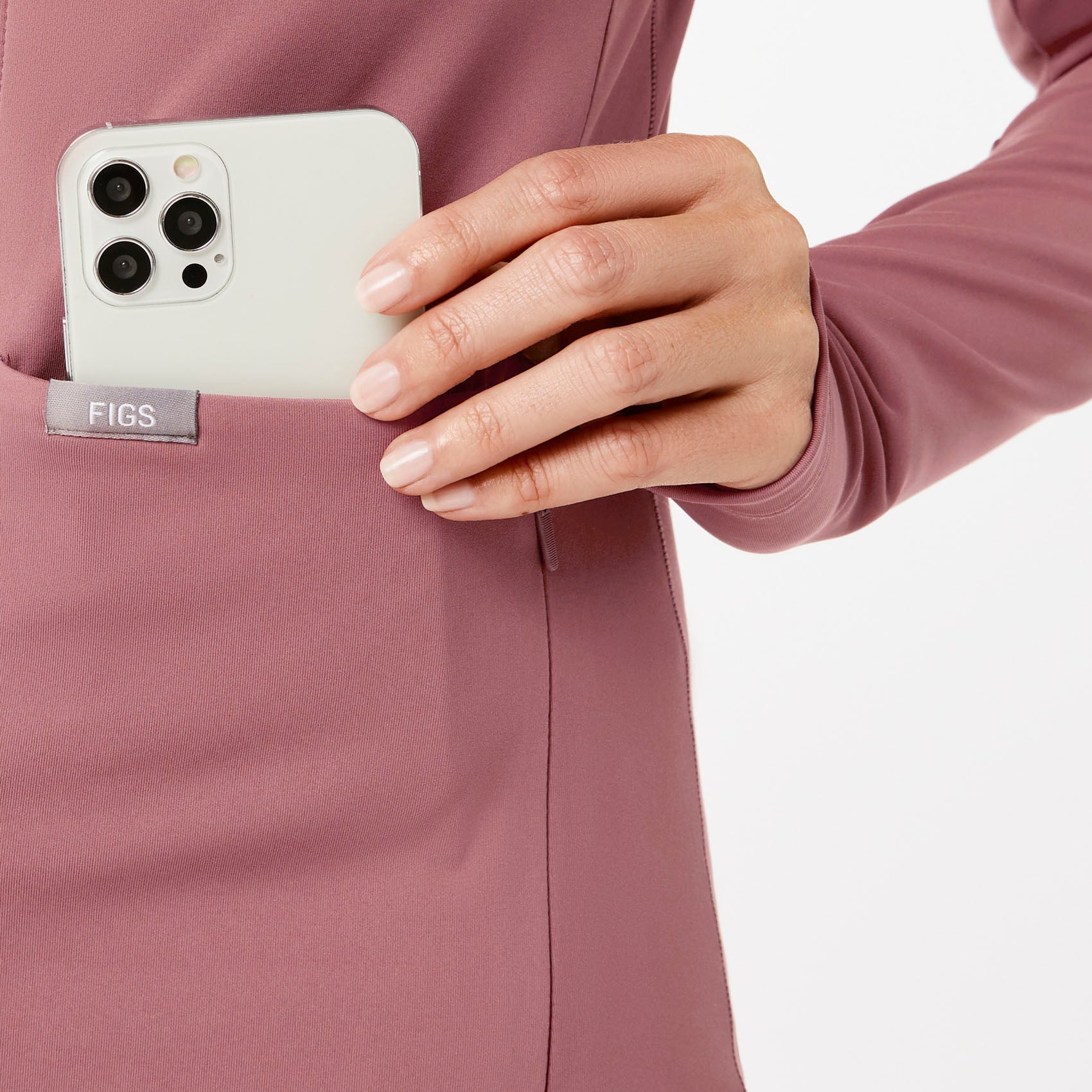 Women's On-Shift ContourKnit Jacket™ - Mauve · FIGS