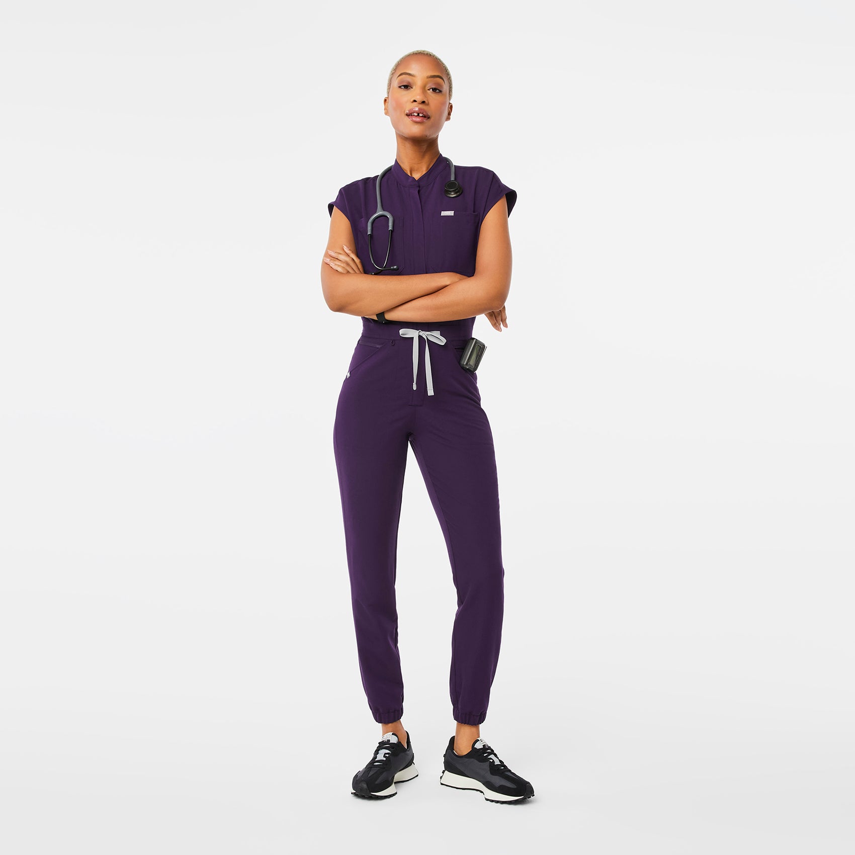 Women's Purple Jam Hydrogreen + Purple Jam + Boulder Scrubs · FIGS