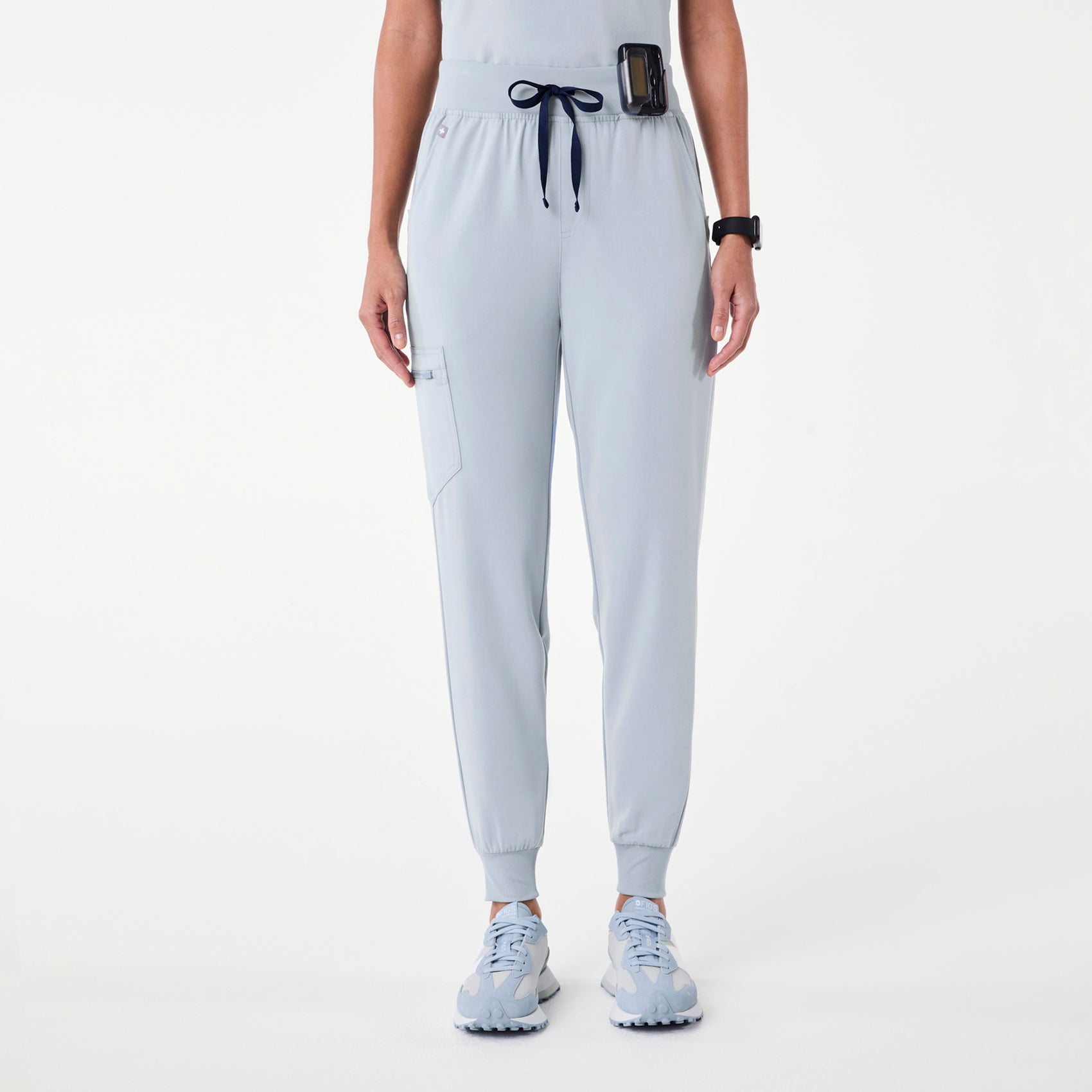 Women's Dusty Blue Scrubs · FIGS