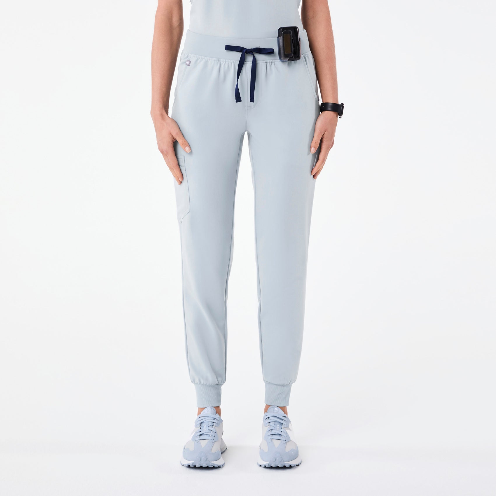 Women's Dusty Blue Scrubs · FIGS