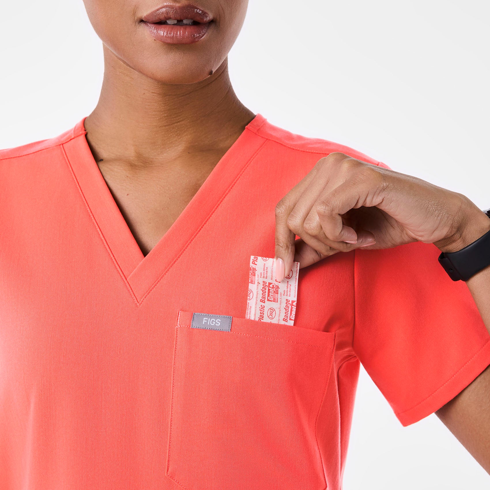 Women's Catarina One-Pocket Scrub Top™ - Fireside · FIGS