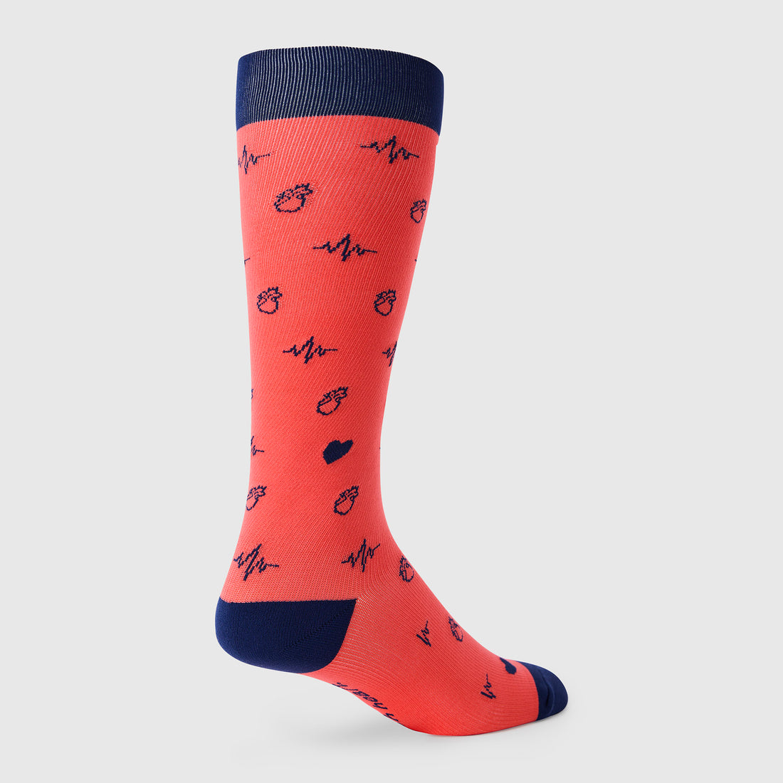 Men's Solid Compressions Socks - Arrhythmias/Fireside · FIGS