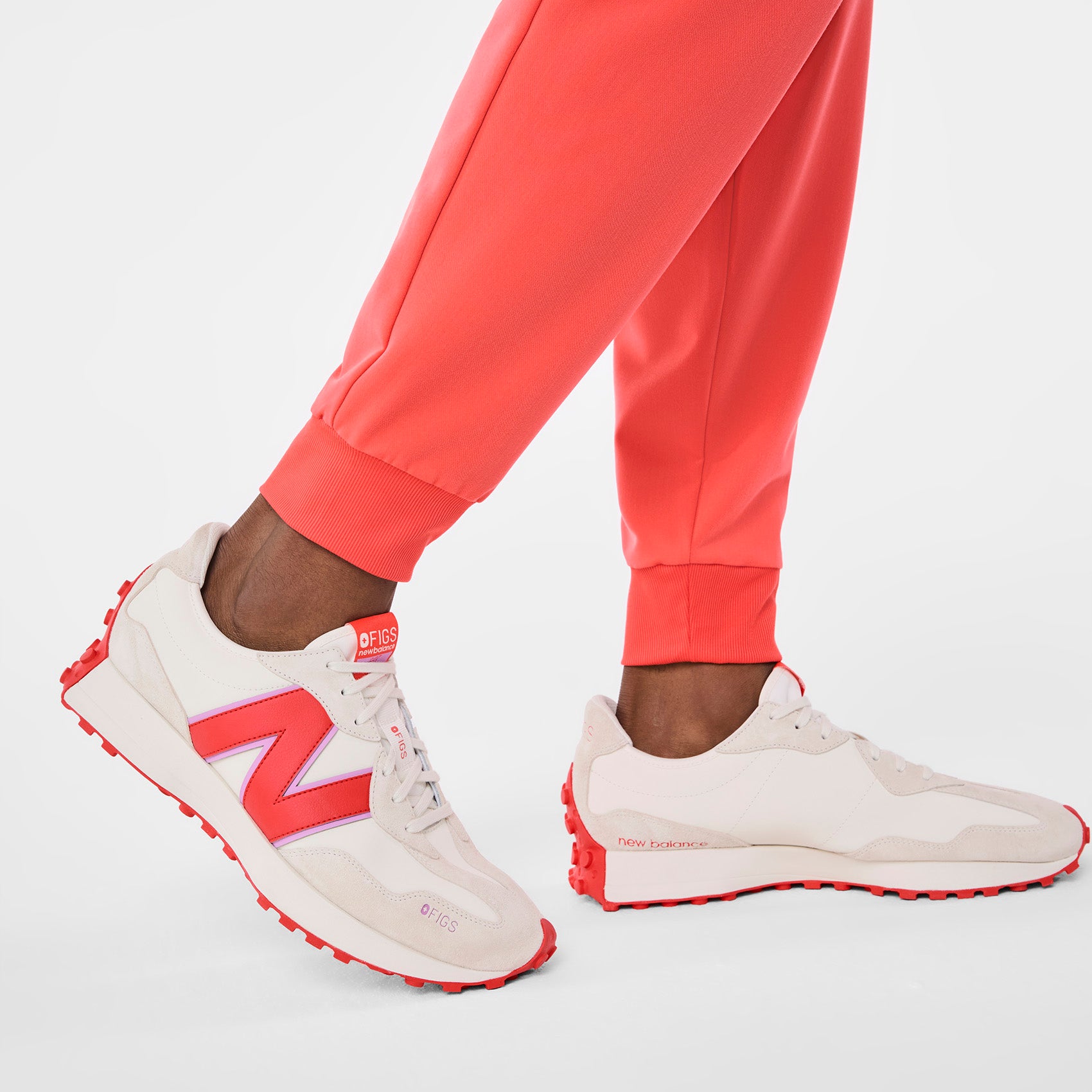 FIGS | New Balance 327 - Cream/Fireside