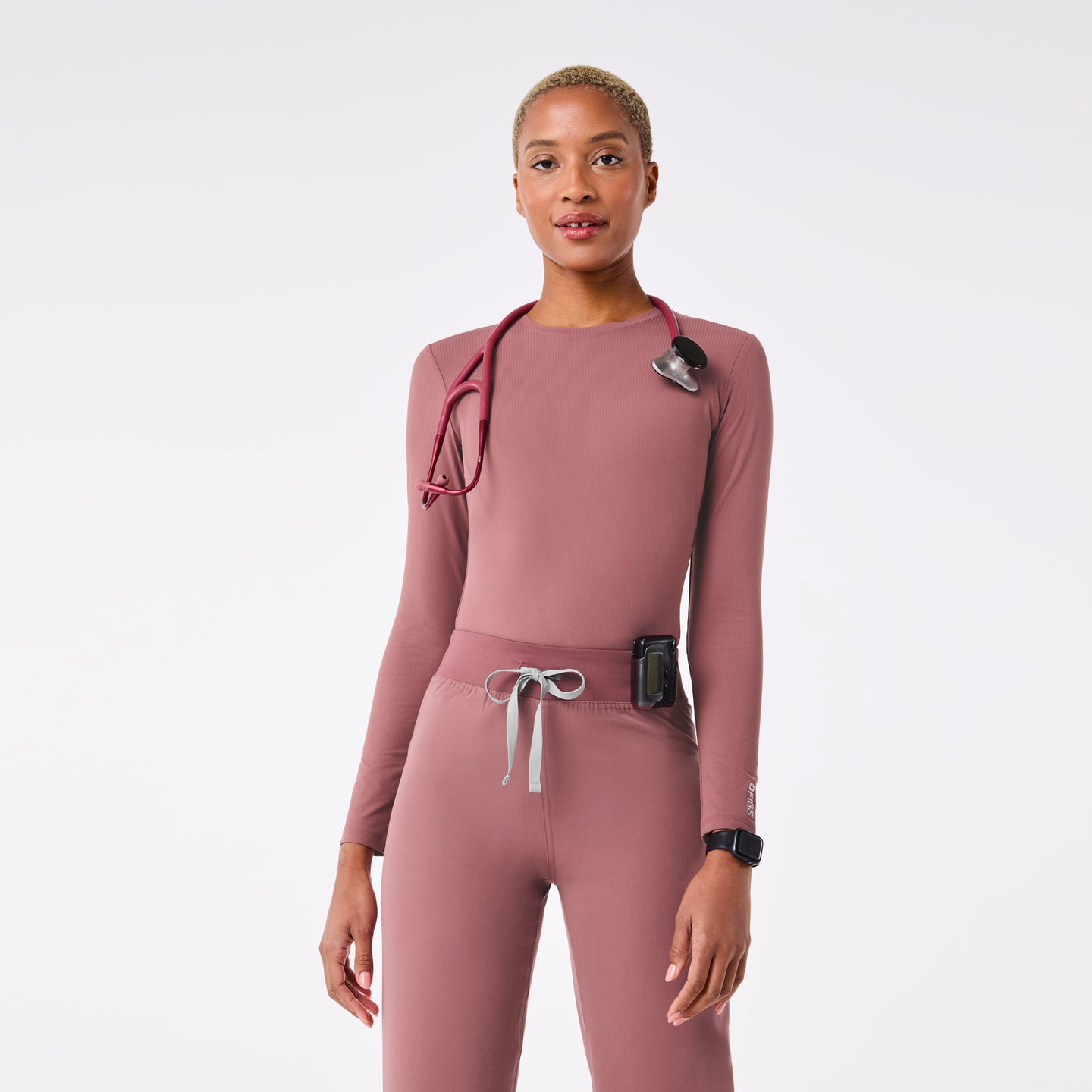Women's Mauve Scrubs · FIGS