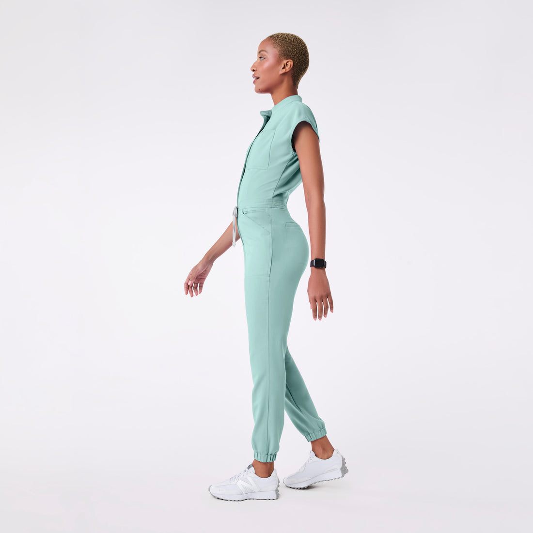 Women’s Rafaela Cargo ScrubJumpsuit™ - Seaglass · FIGS