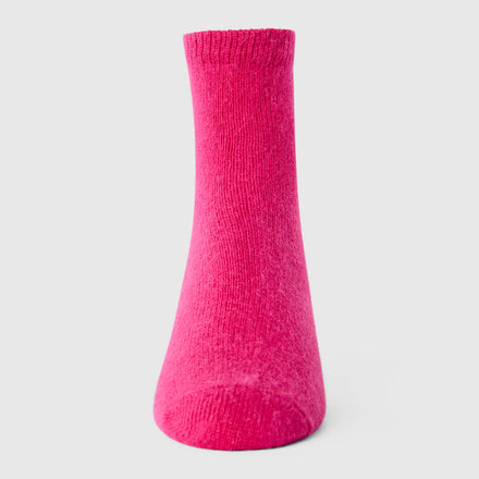 Unisex Cozy Socks - Shocking Pink · FIGS