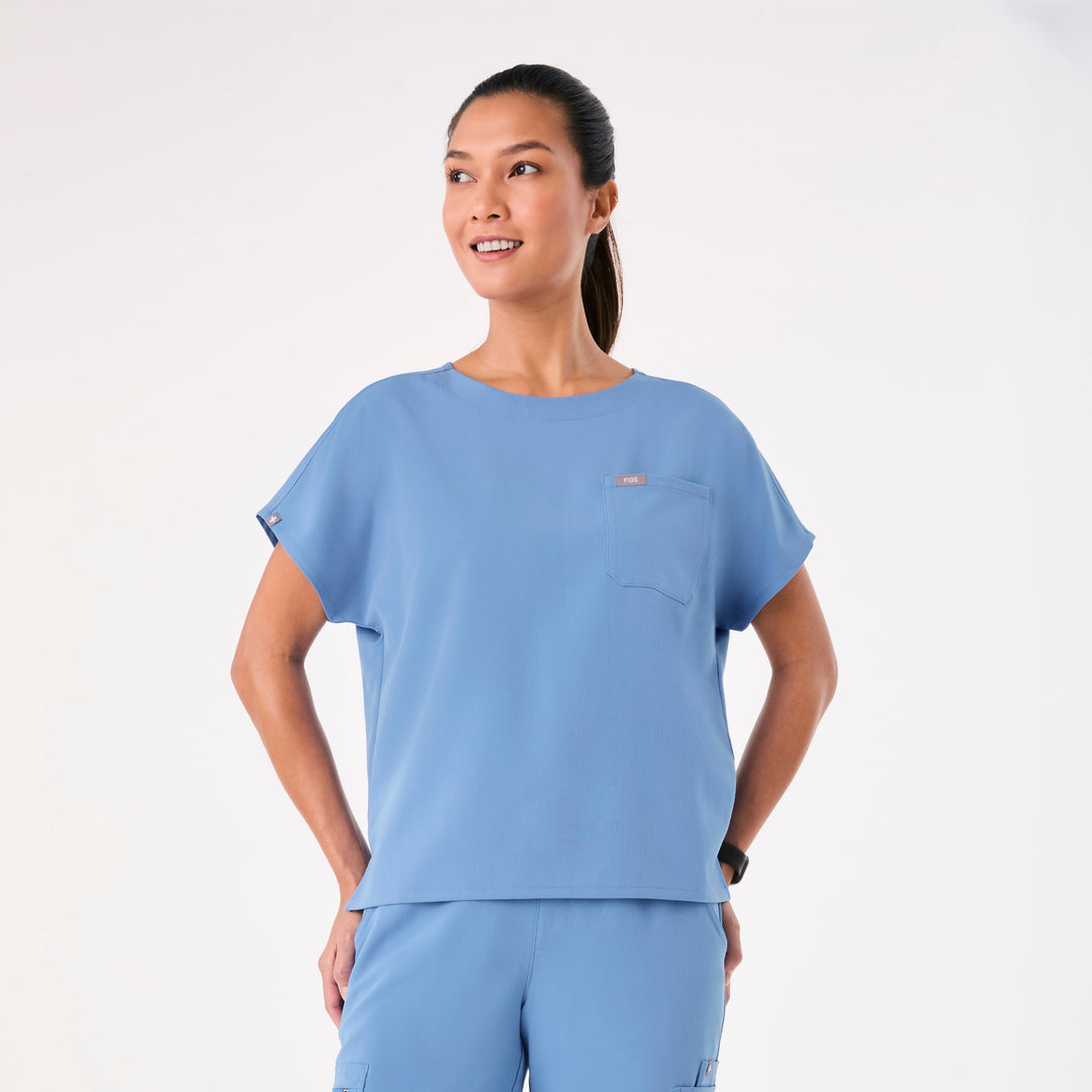 Women's Ceil Blue Scrubs | FIGS