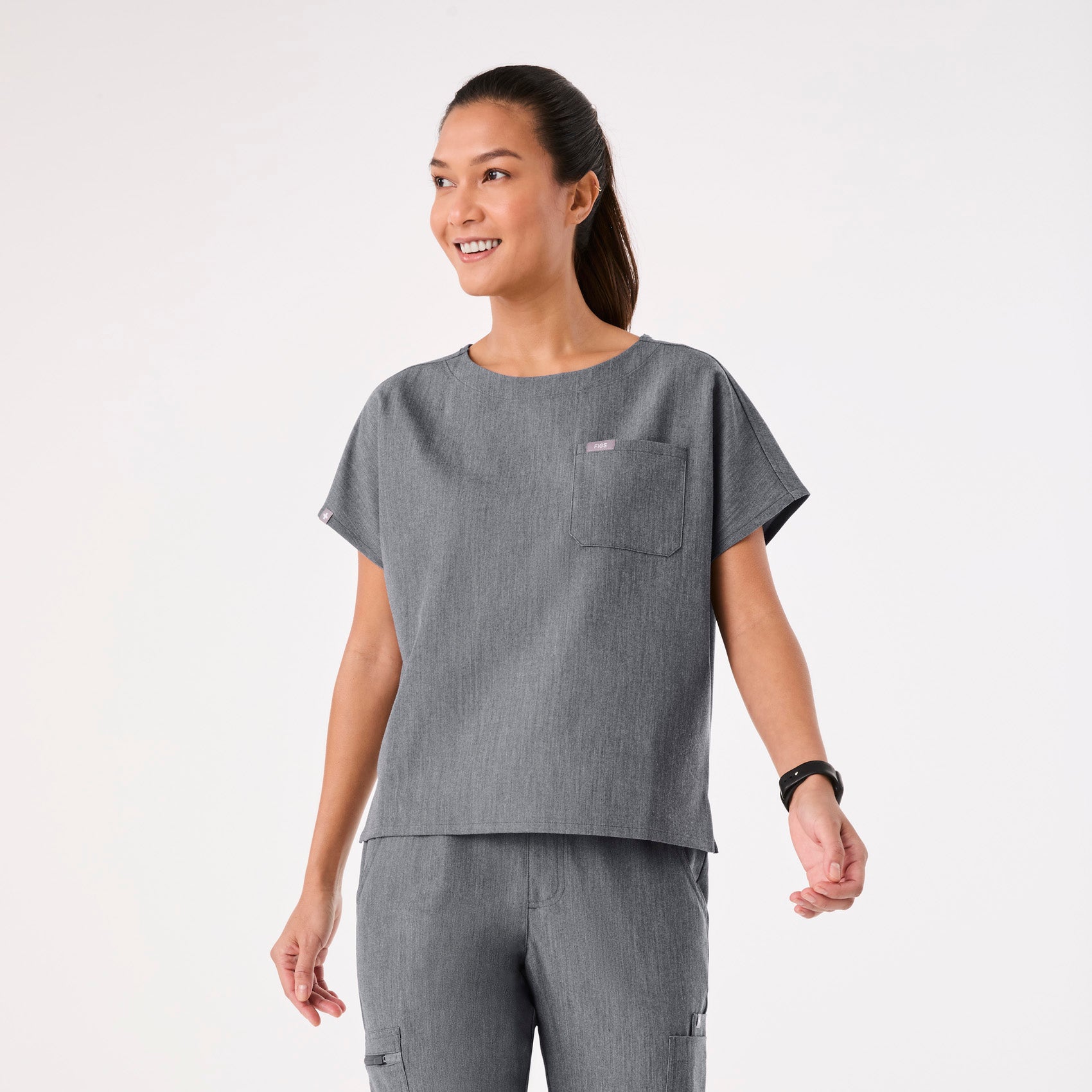 Women's Graphite Scrubs · FIGS