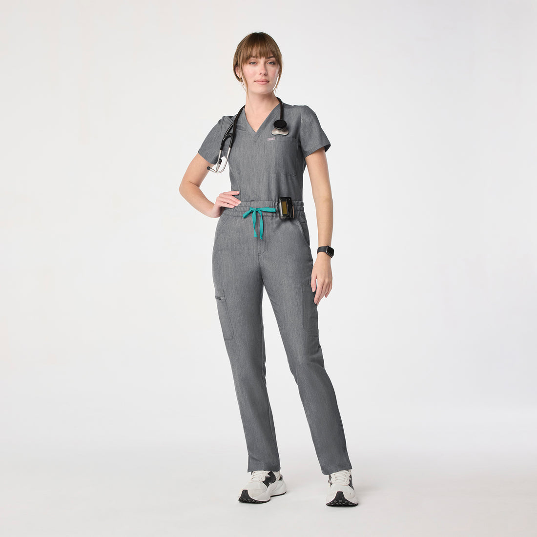 Women's Graphite Scrubs · FIGS