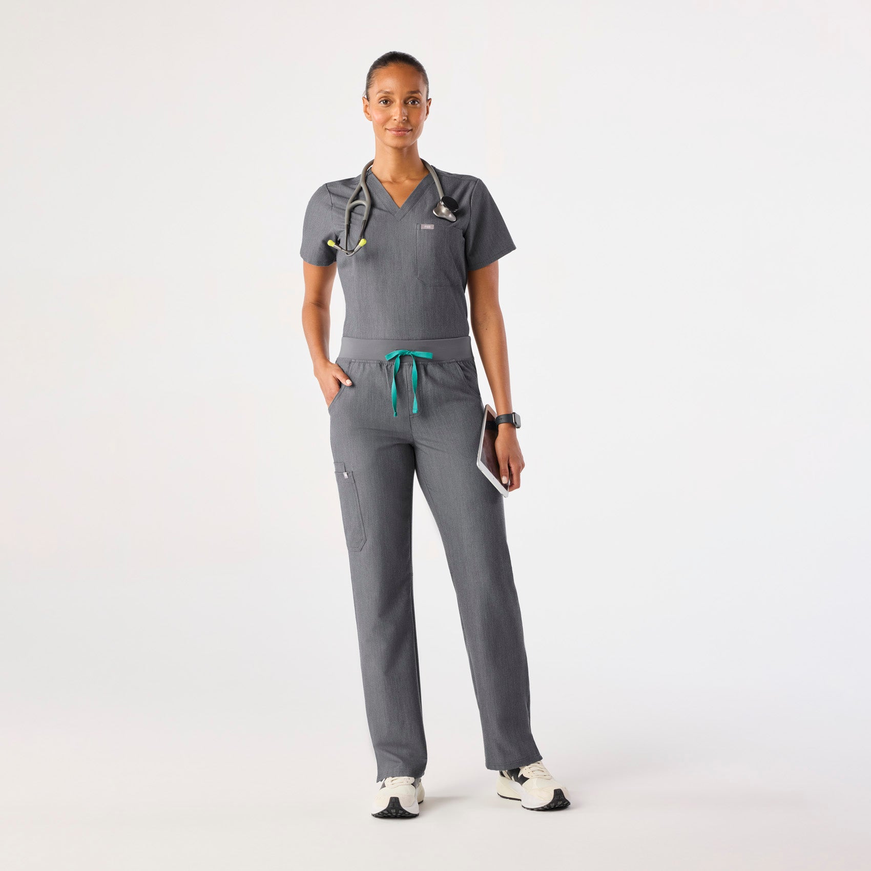 Women's Graphite Scrubs · FIGS