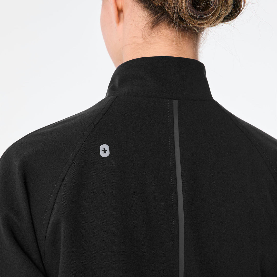 Women’s Sydney Scrub Jacket - Black · FIGS