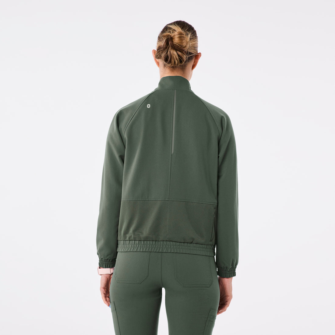 Women’s Sydney Scrub Jacket - Moss · FIGS