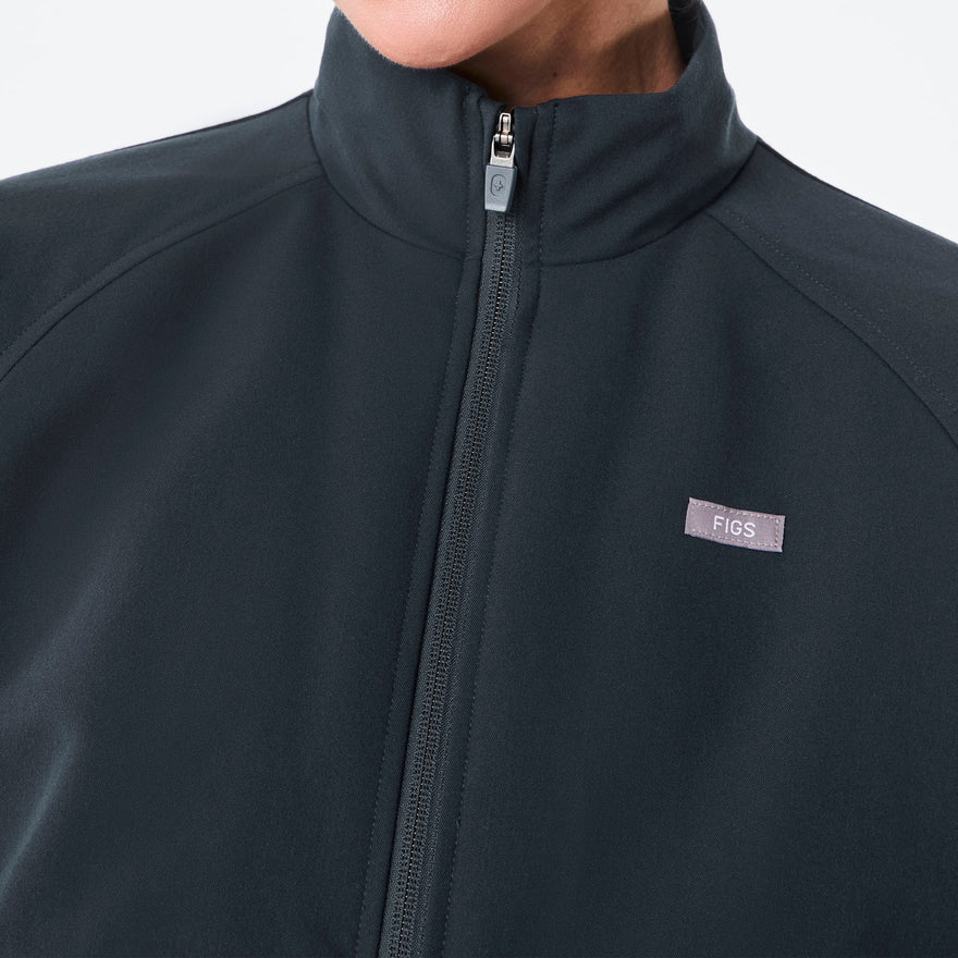 Women’s Sydney Scrub Jacket - Dark Harbor · FIGS