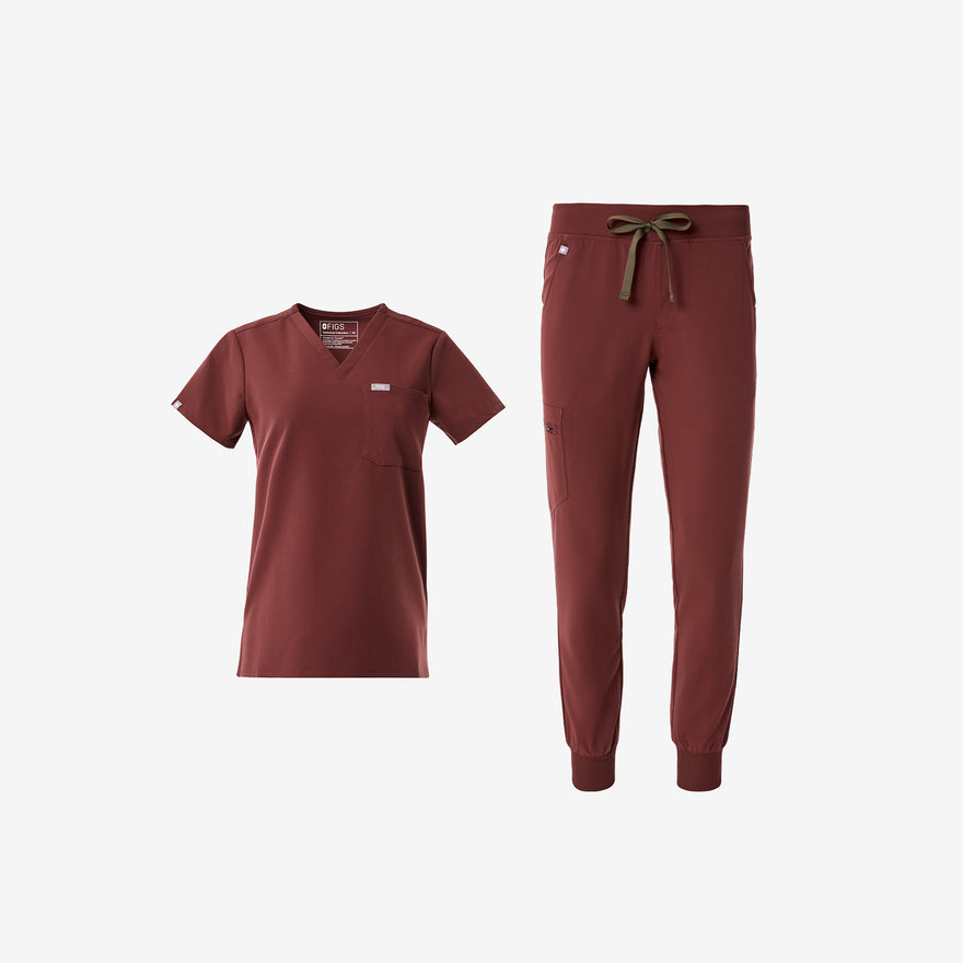 Women's Walnut Scrubs · FIGS