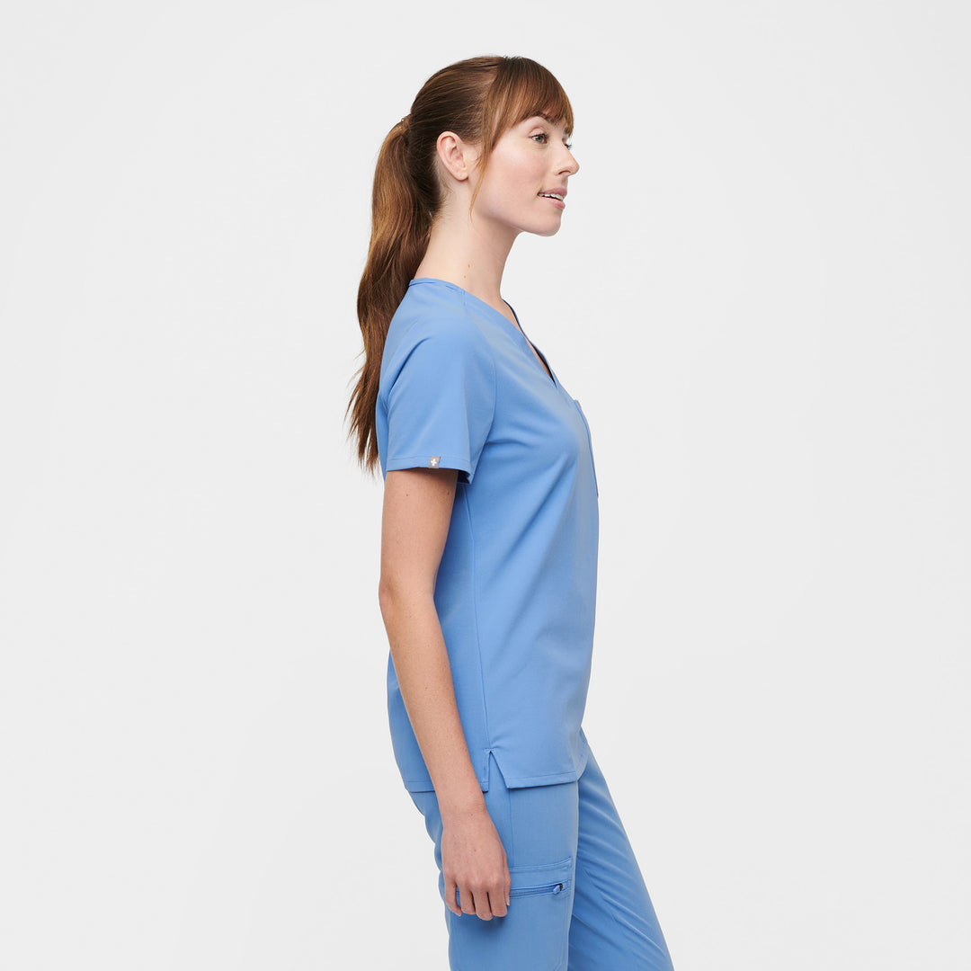 Casaca de uniforme médico con un bolsillo Catarina™ para mujer - Azul ...