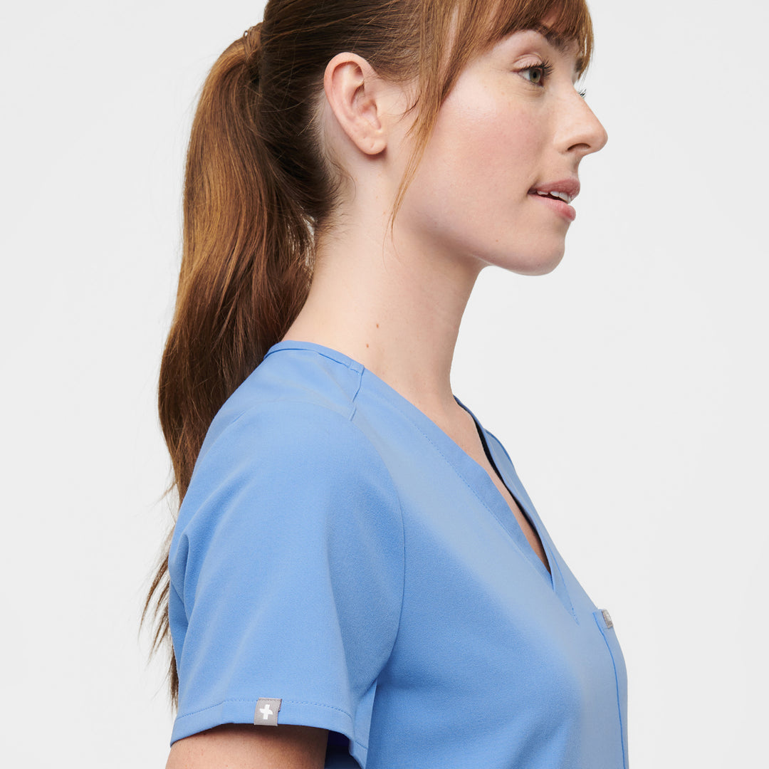 Casaca de uniforme médico con un bolsillo Catarina™ para mujer - Azul ...