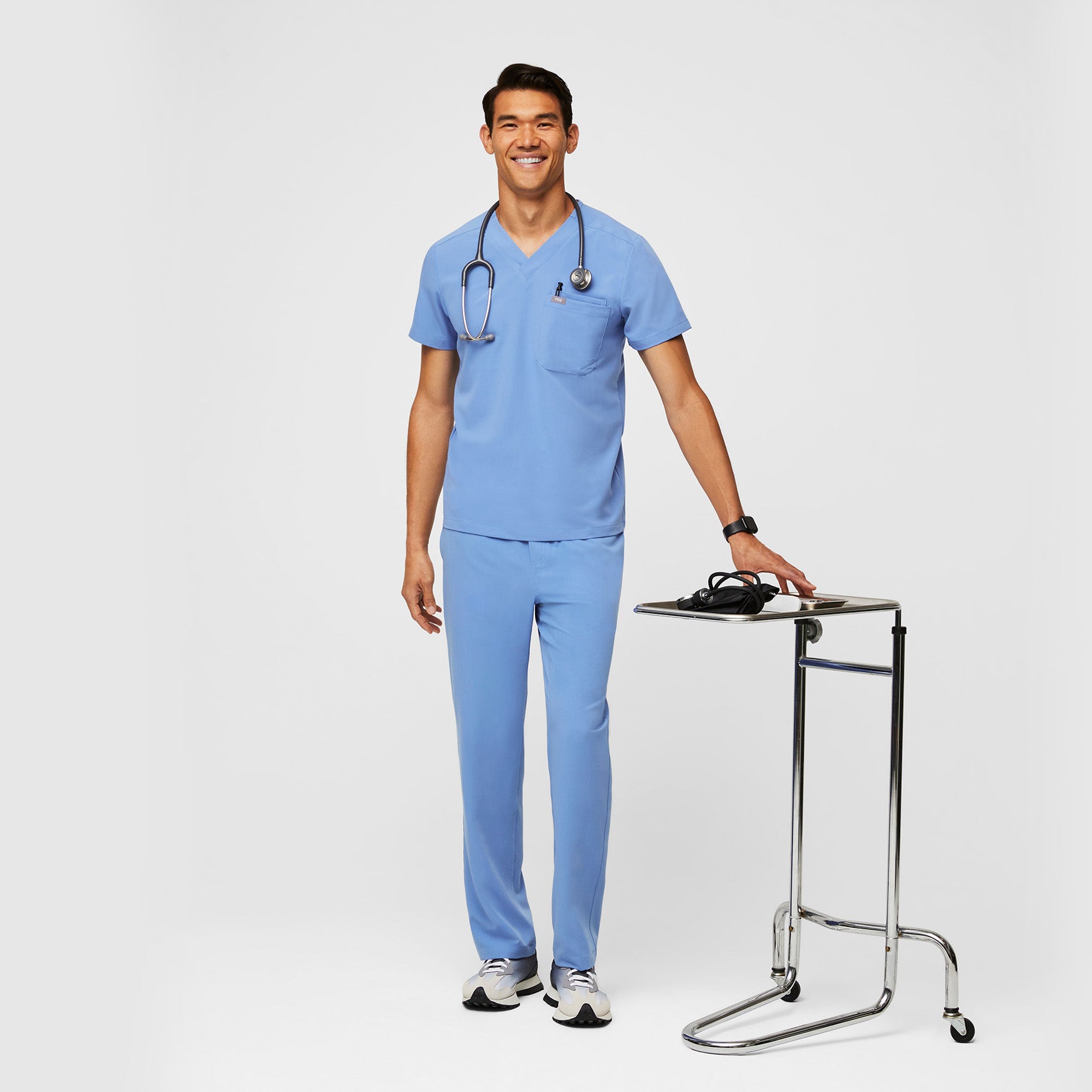 Men's Ceil Blue Scrubs | FIGS