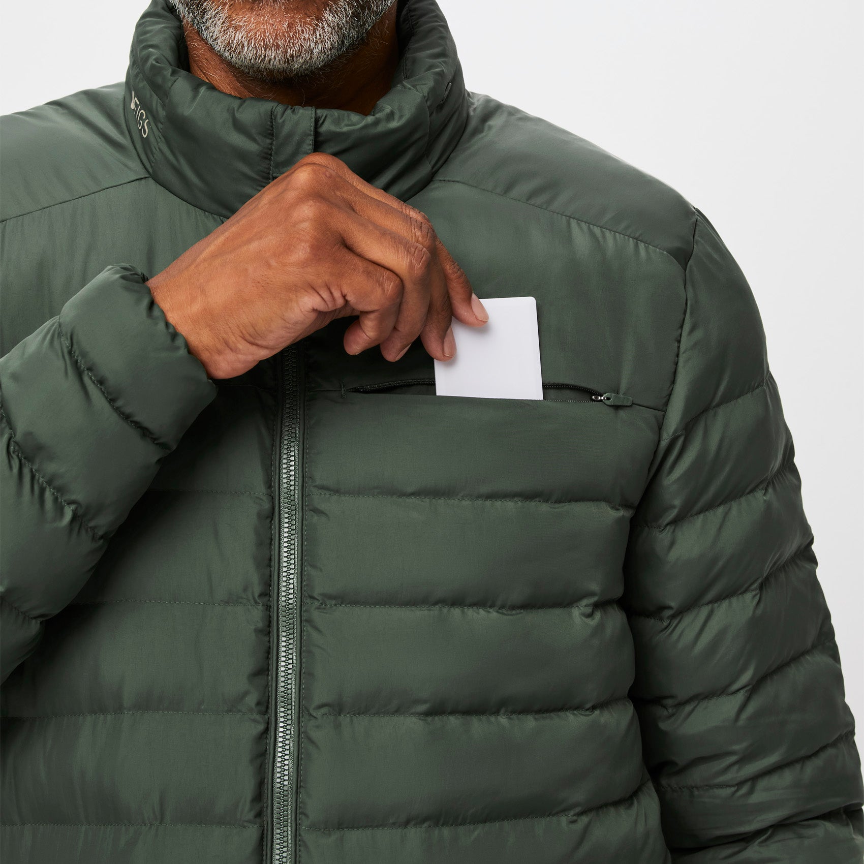 Men’s On-Shift Packable Puffer Jacket™ - Moss · FIGS