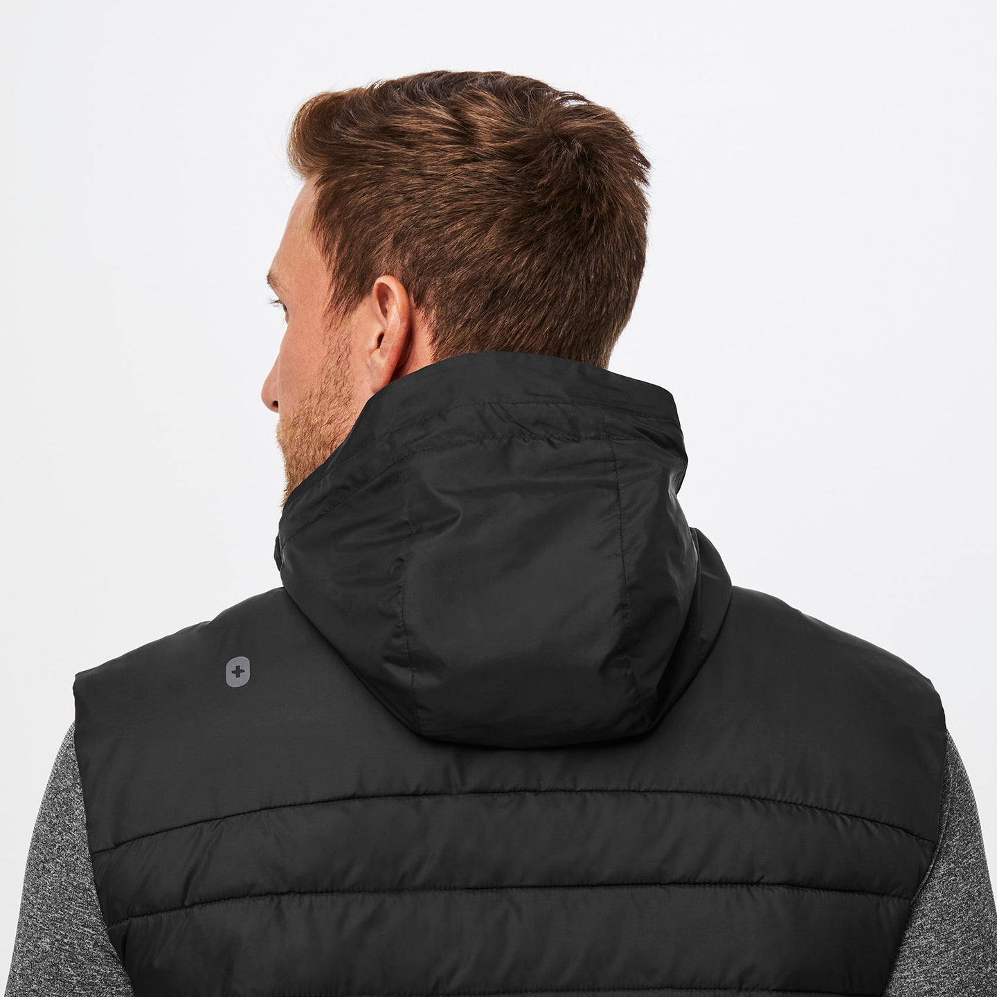Men’s On-Shift Packable Puffer Vest™ - Black · FIGS