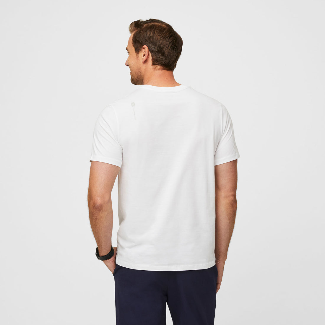 Men’s Supersoft Shortsleeve Underscrub - White · FIGS