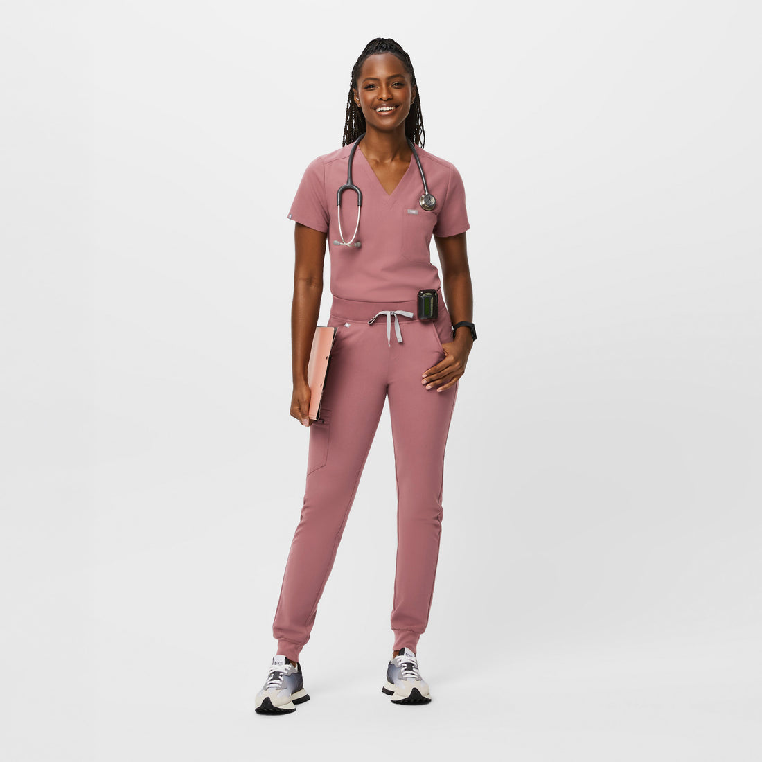 Women's Mauve Scrubs · FIGS